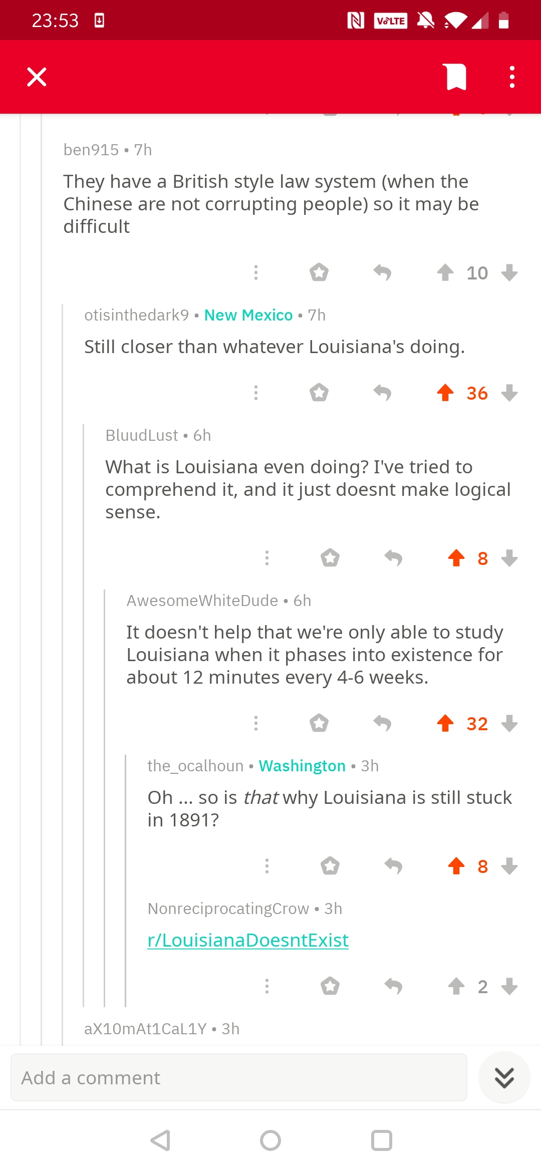 Louisiana Doesnt Exist Scrolller 5465