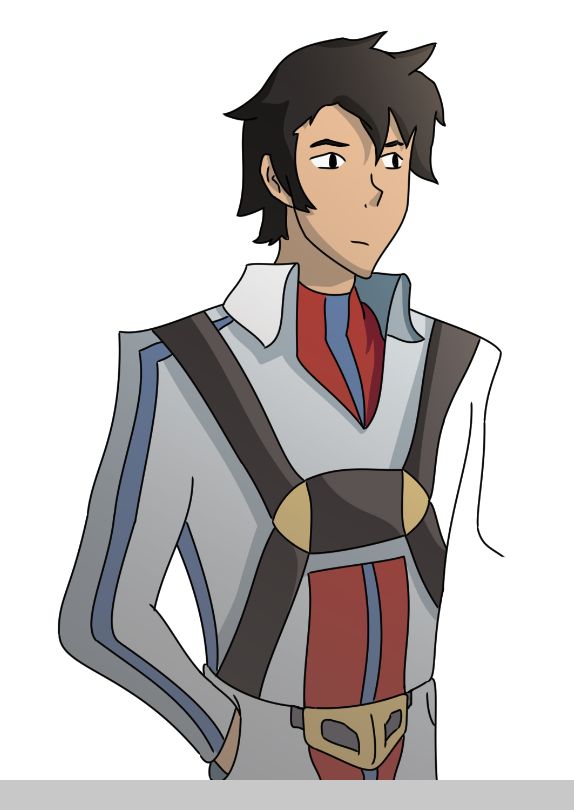 Lousy first attempt at drawing Rick in the Voltron Legendary Defenders art style | Scrolller