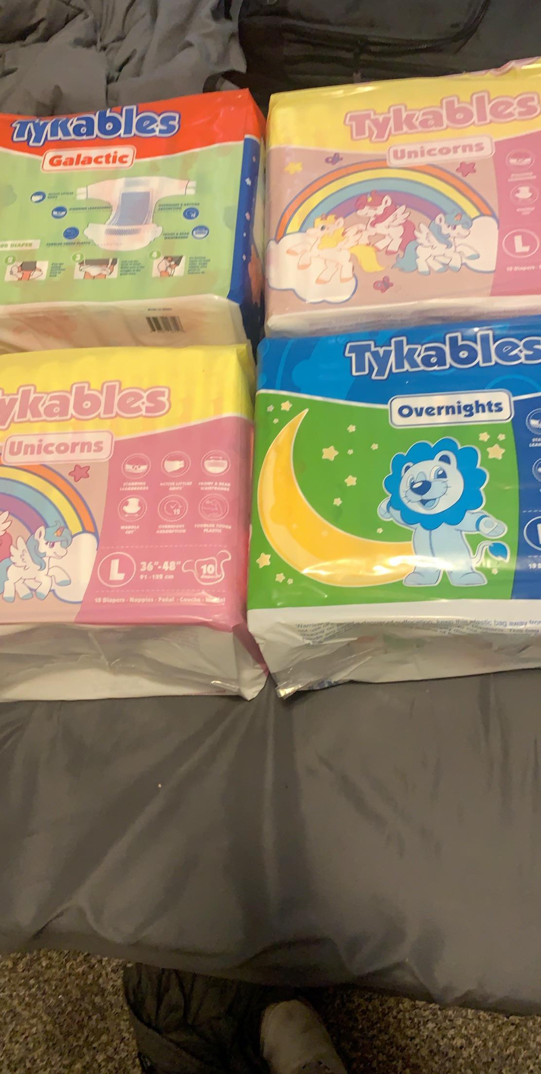 LOVE Diaper Delivery Day! Highly recommend the Tykables subscription to ...