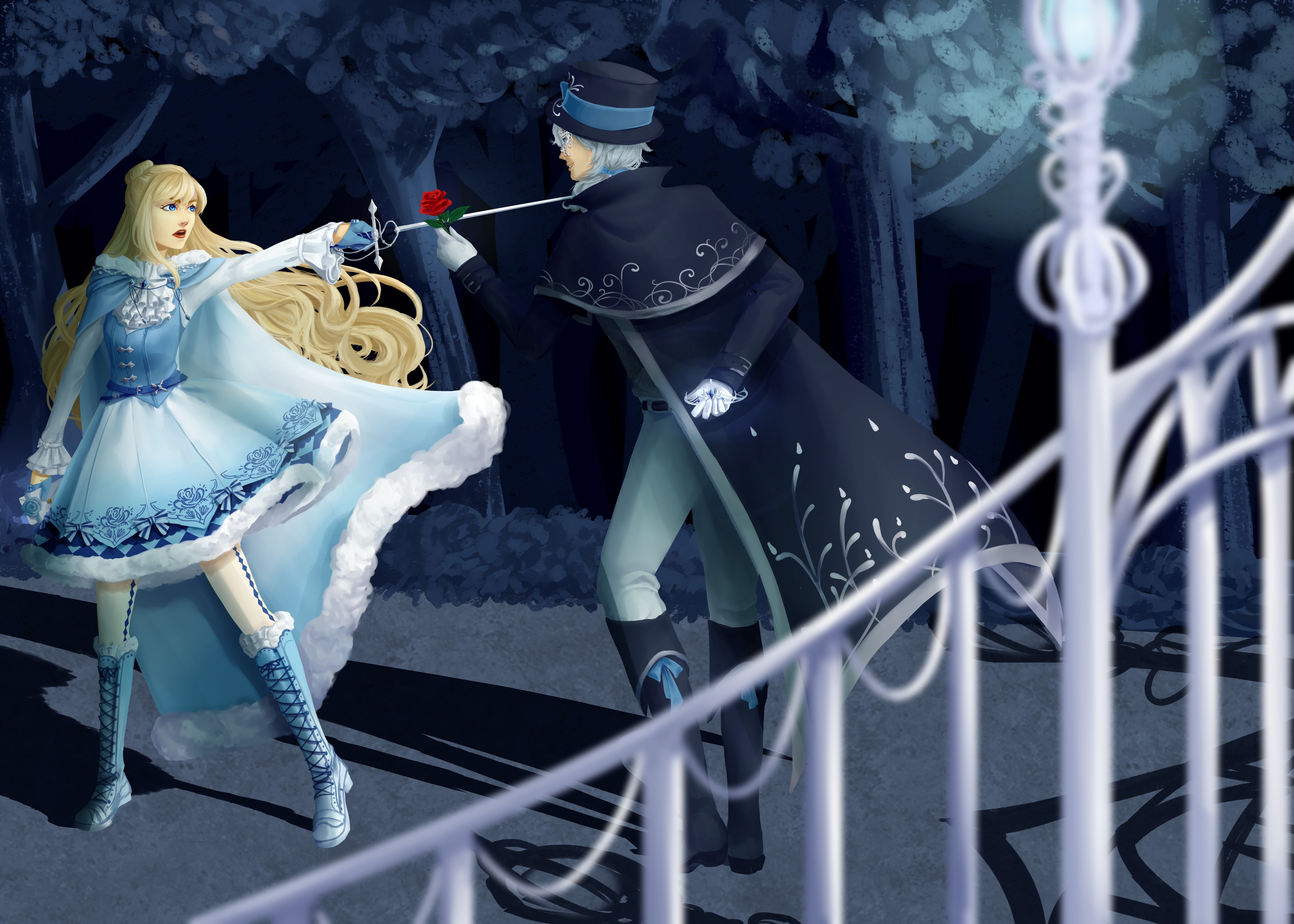 Love Nikki Fanart Submission: Military Princess and Sapphire Thief | Scrolller