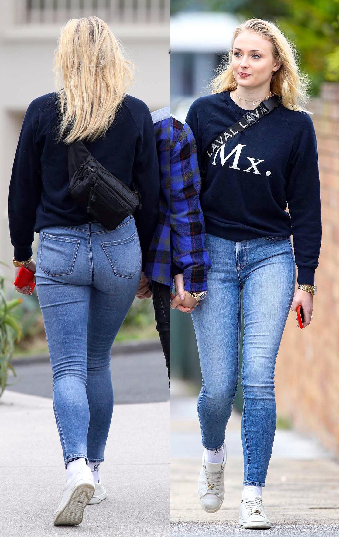 Tall, pale blondes with phat asses like Sophie Turner are made for BBC ...