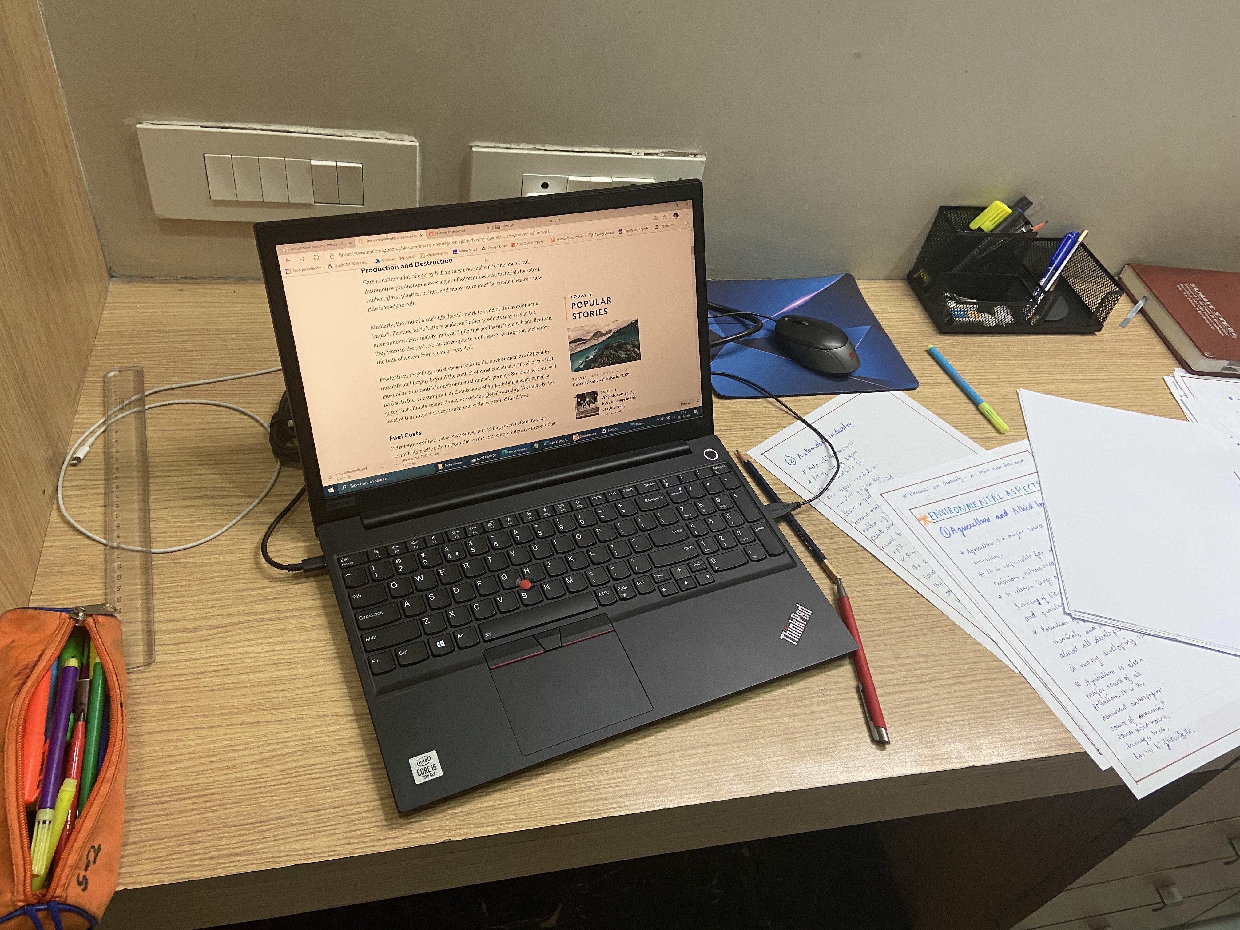 Love studying on my new thinkpad! | Scrolller