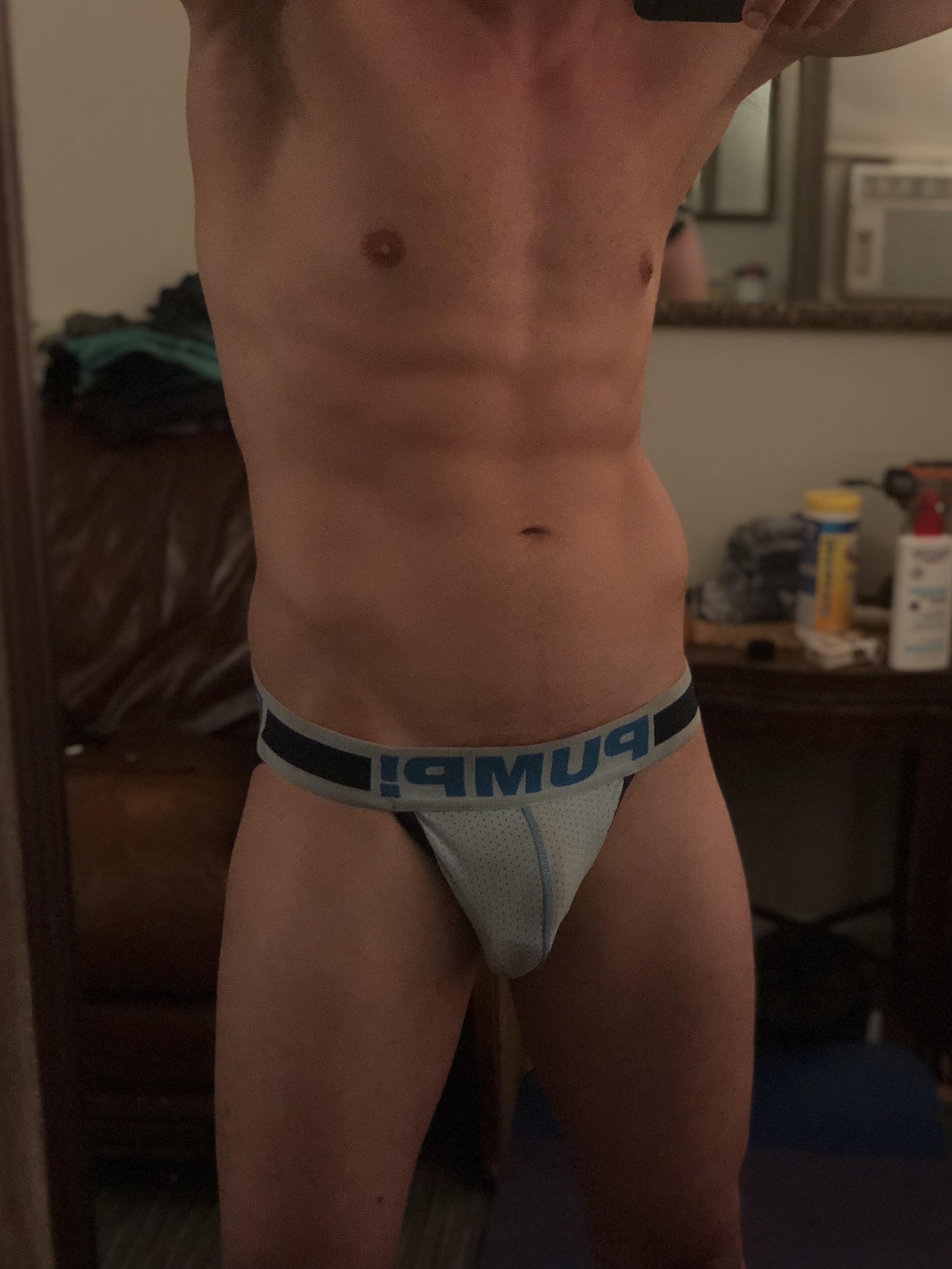 Lovin my new mesh jockstrap | Scrolller