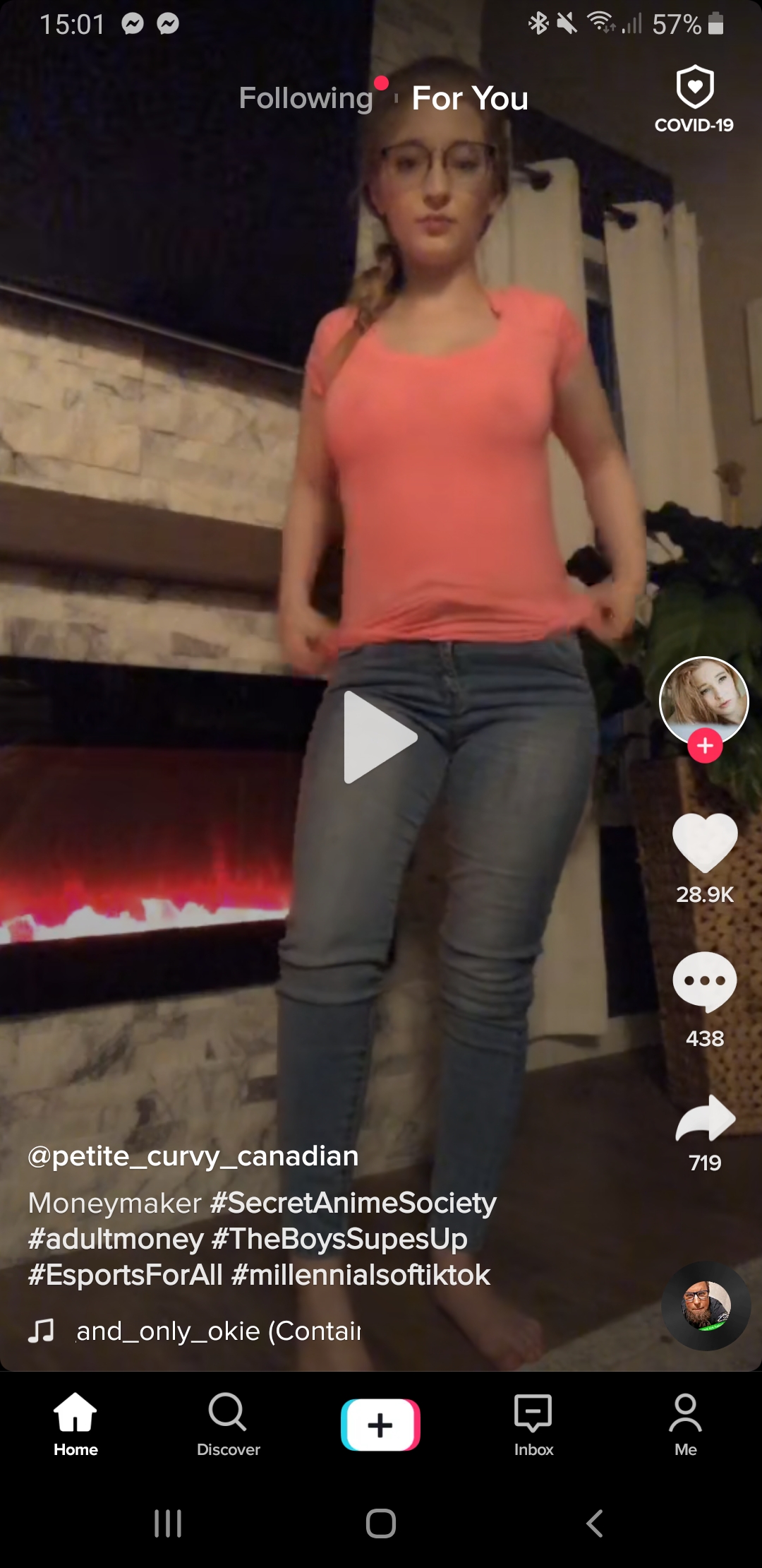 Loving some see through FYP. Vid link in comments. | Scrolller