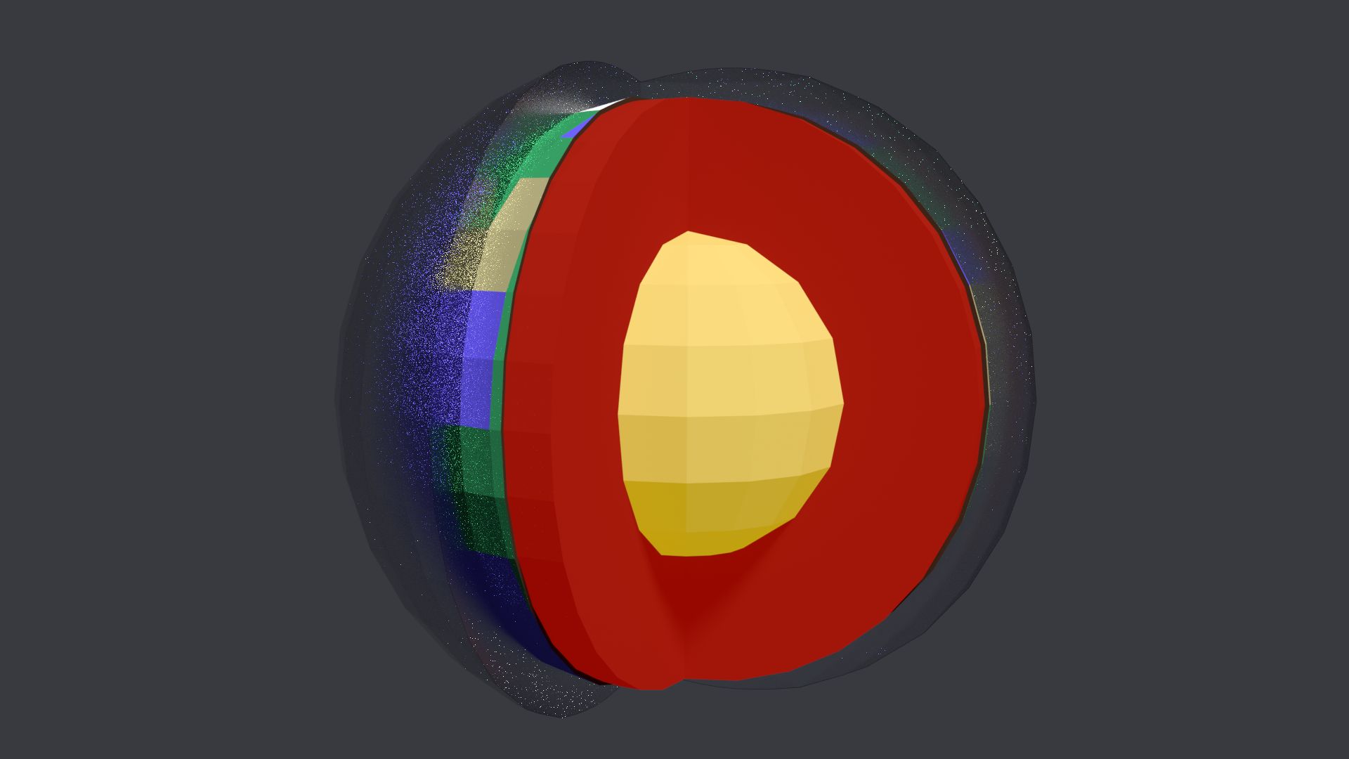 Low poly planet model made for science class | Scrolller