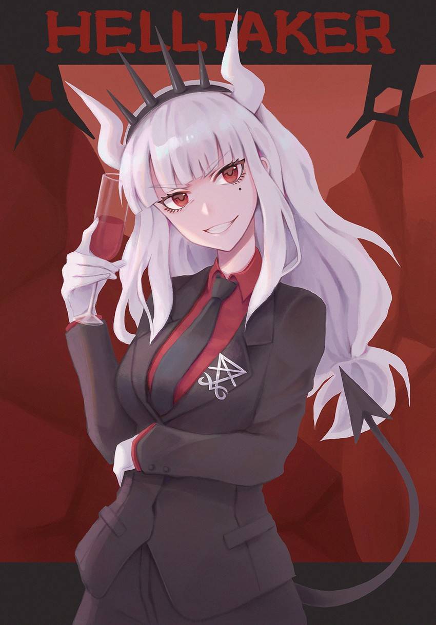 Lucy's grin [Helltaker] | Scrolller