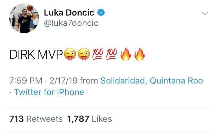 Luka speaking straight facts | Scrolller