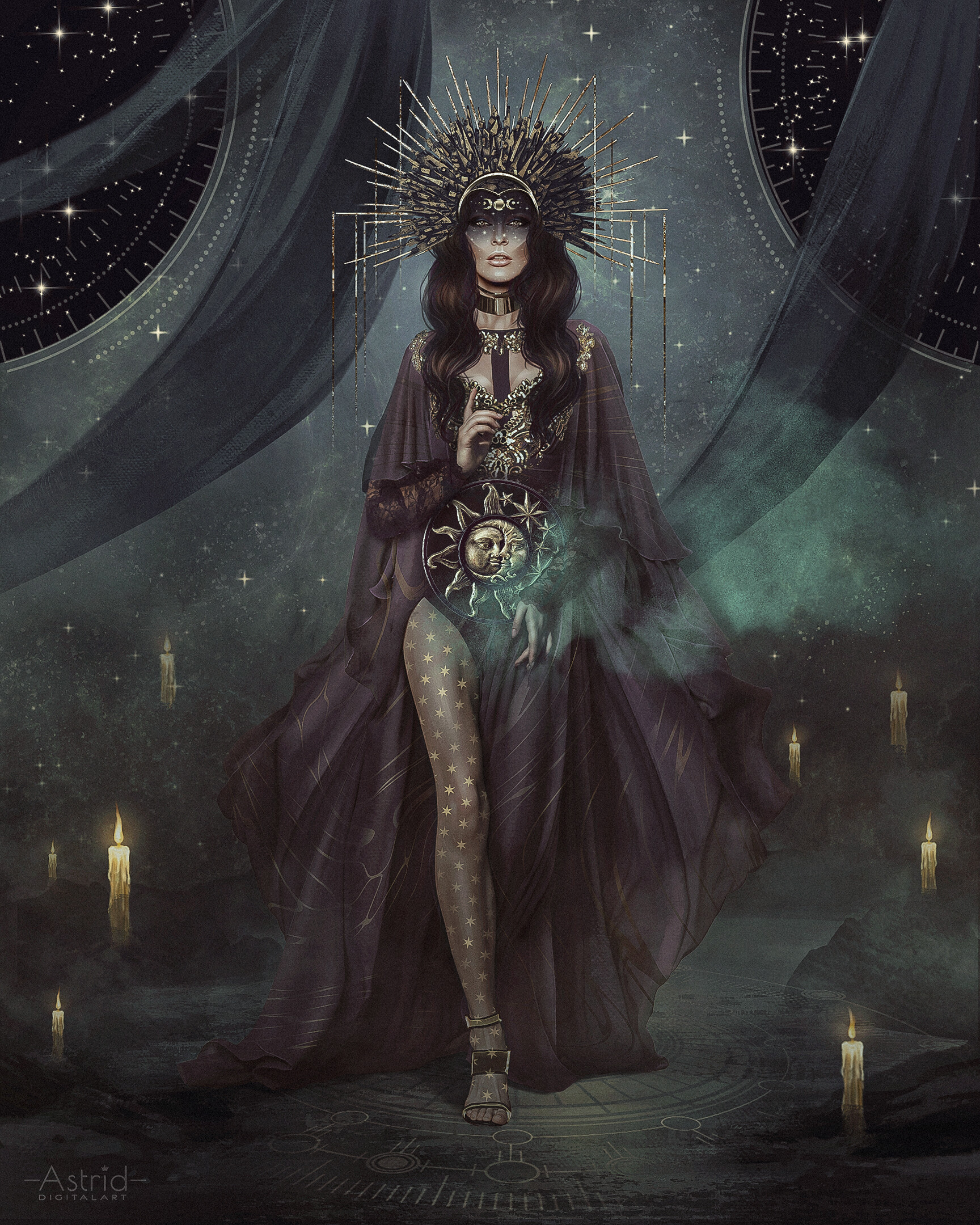 Lunar Goddess by Anna Astrid | Scrolller