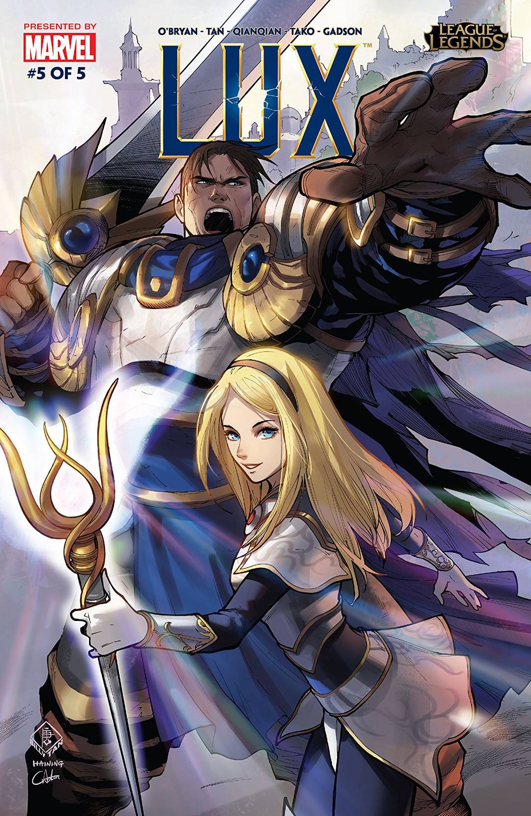 Lux Issue 5 Cover. She took up the baton/scepter! | Scrolller