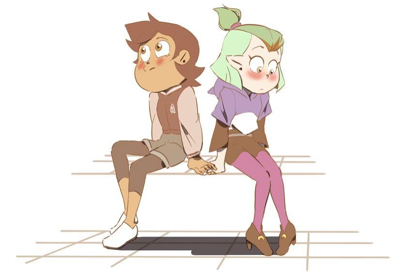 Luz and amity being cute together . | Scrolller