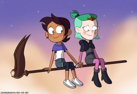 Luz and Amity by javisuzumiya | Scrolller