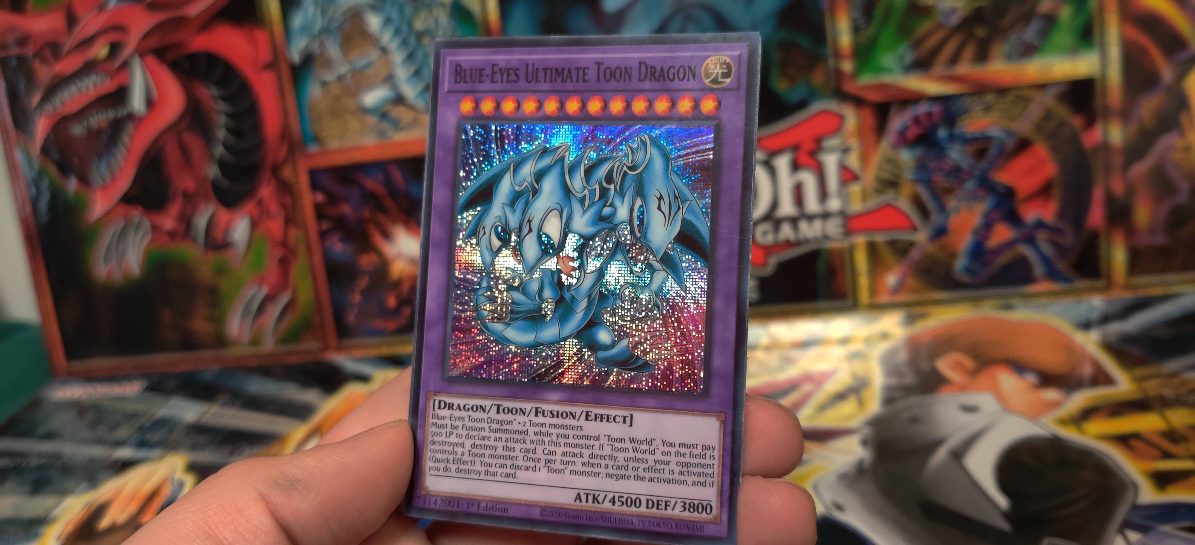 Made a Blue-Eyes Ultimate Toon Dragon :) | Scrolller