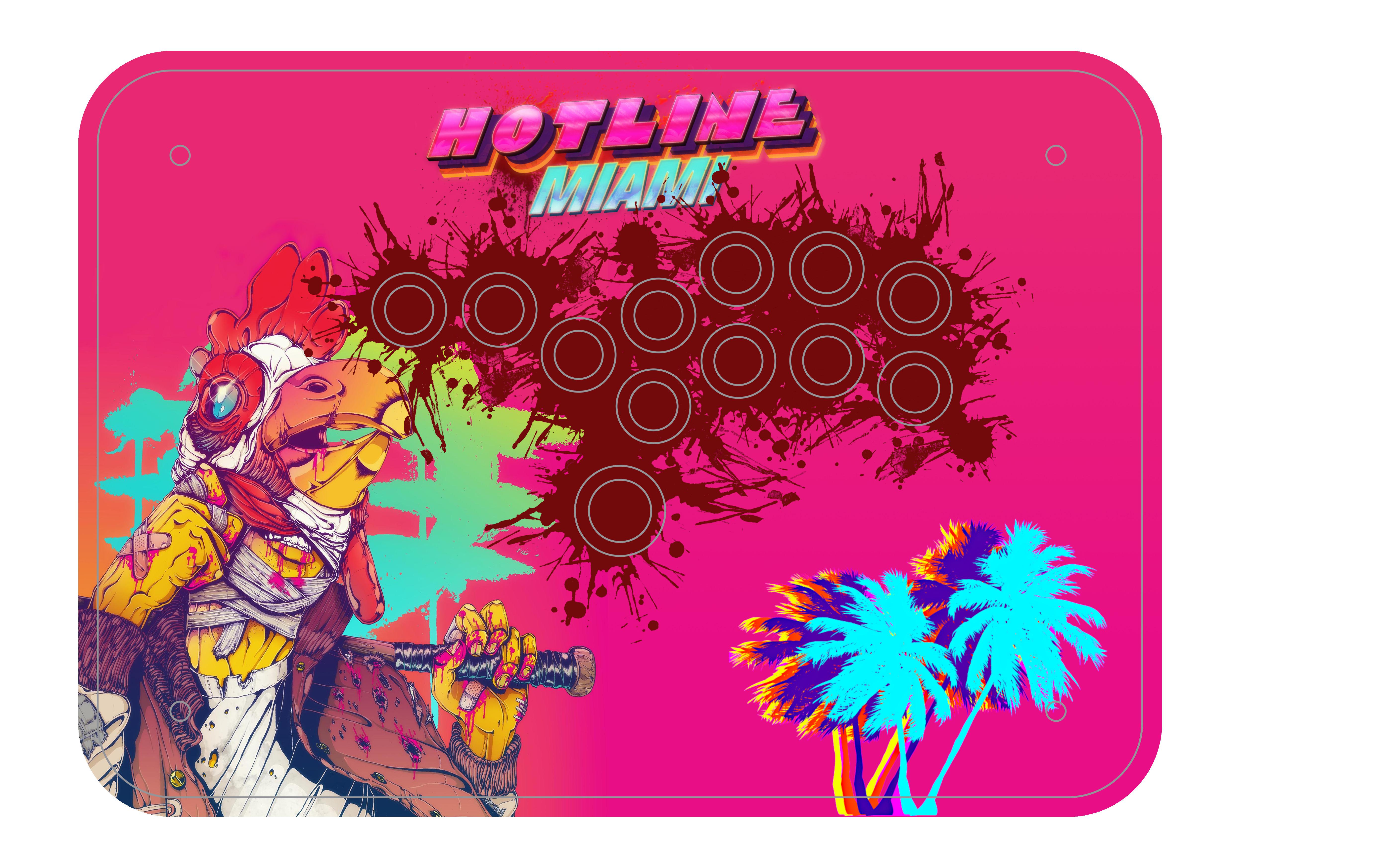Made a Hotline Miami All button Snackbox | Scrolller