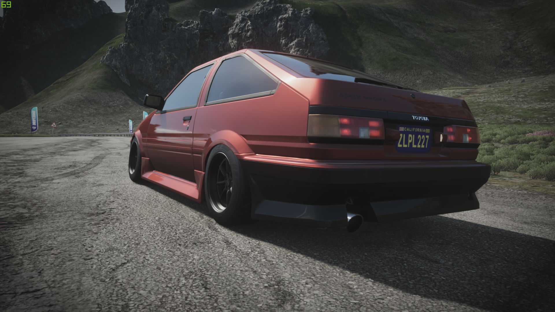 Made a livery for the AE86 replicating Hoonigan Hert's drift car. Share code in comments | Scrolller