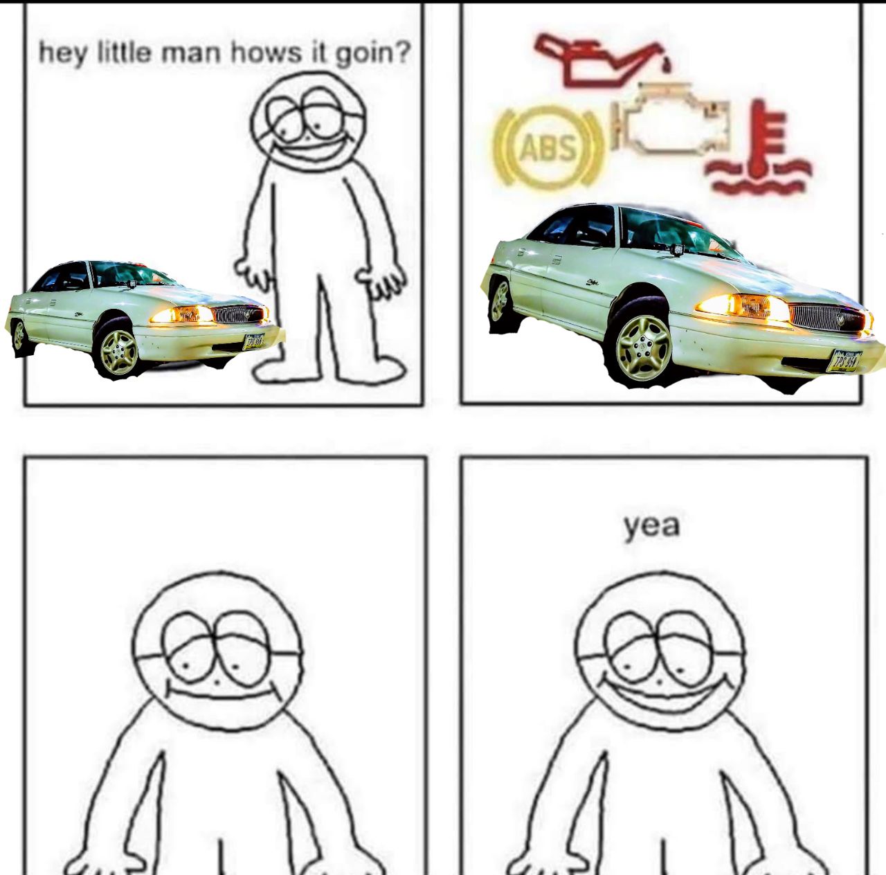 Made a meme with my 98 Skylark | Scrolller