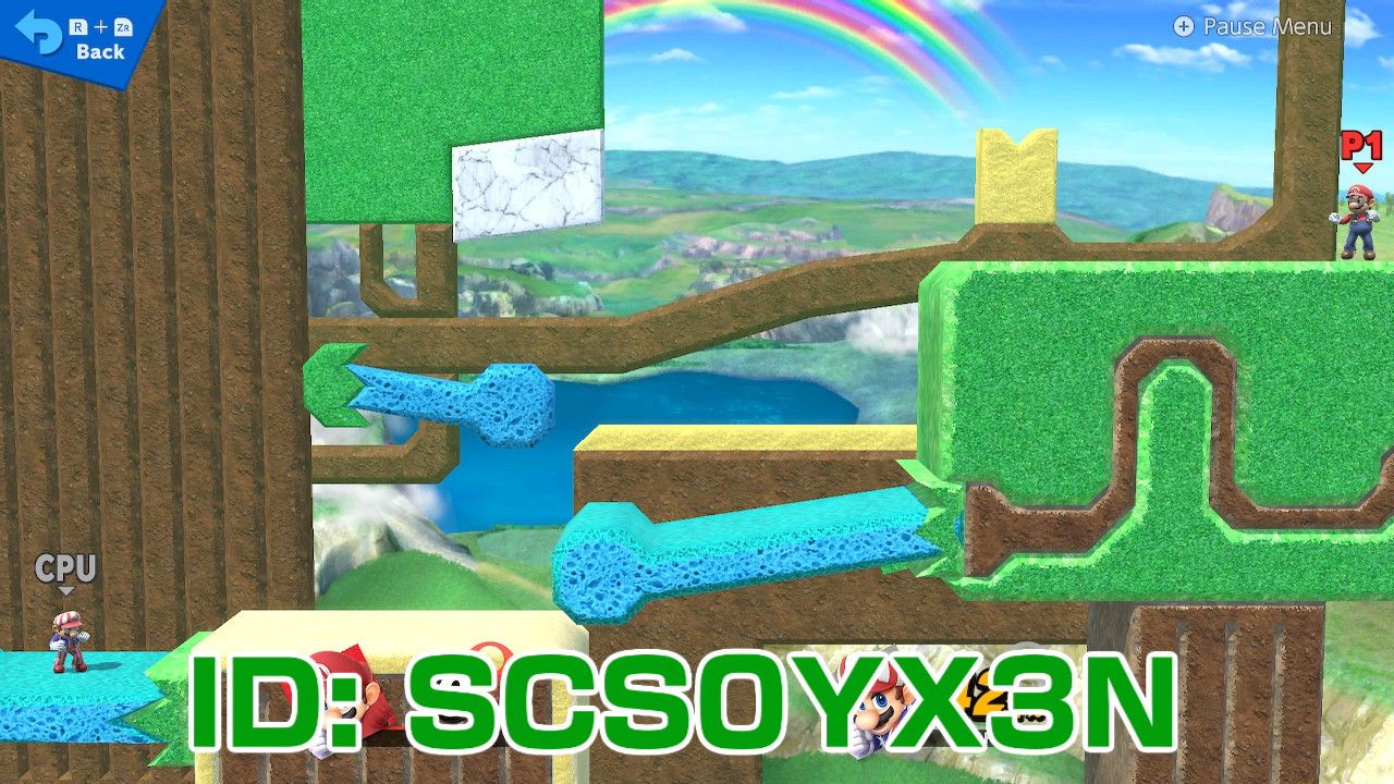 Made a section of Eve's Asylum in SSBU; Heres the code! | Scrolller