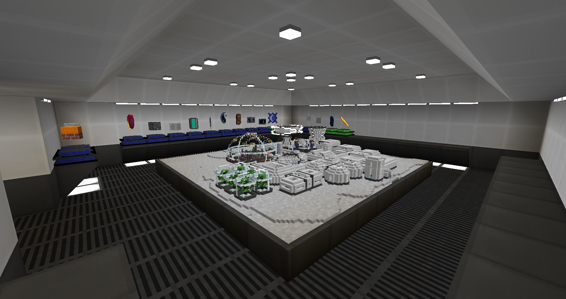 Made a trophy room and a small scale model of my base | Scrolller