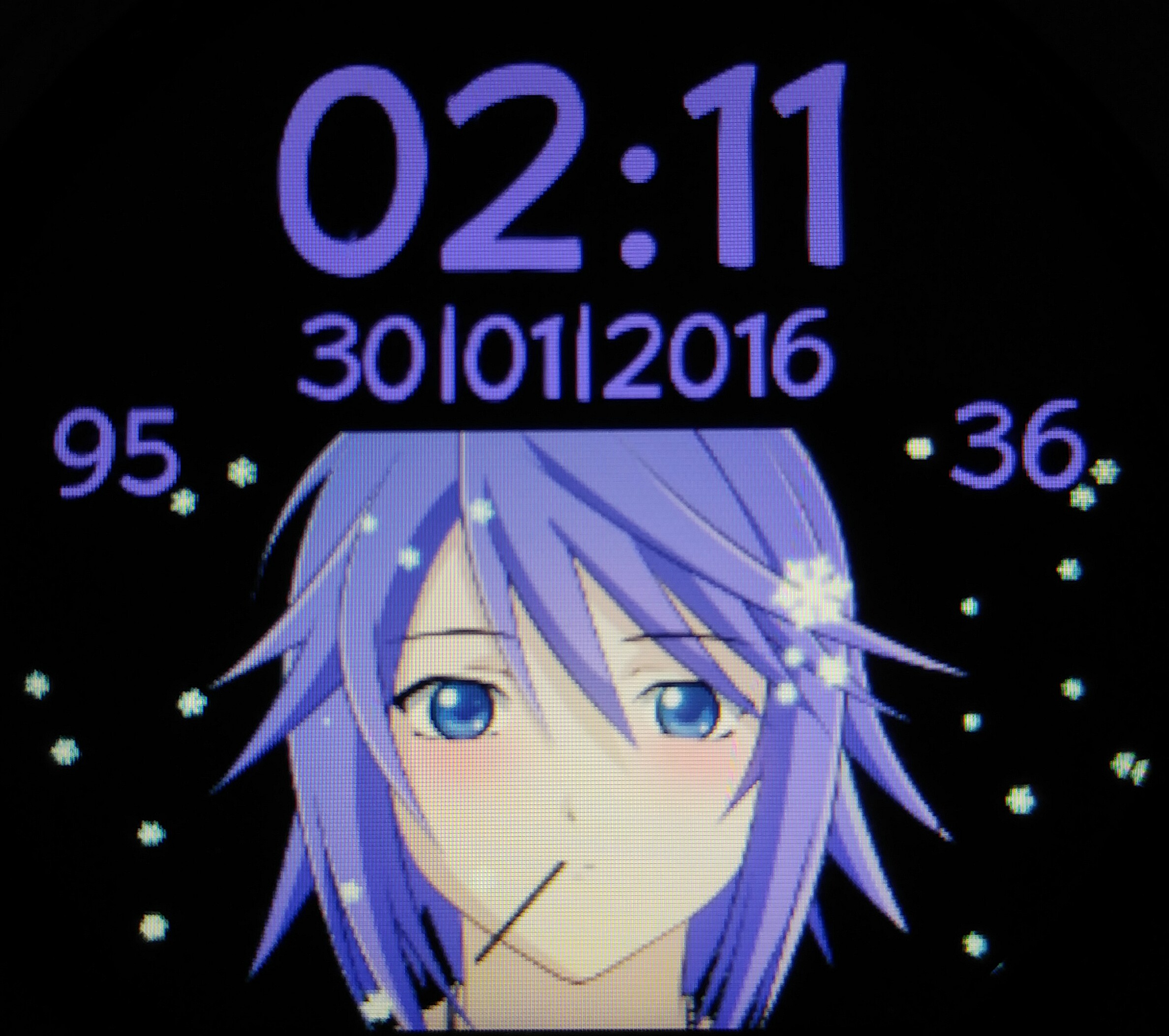 Made a watch face for my favorite character | Scrolller
