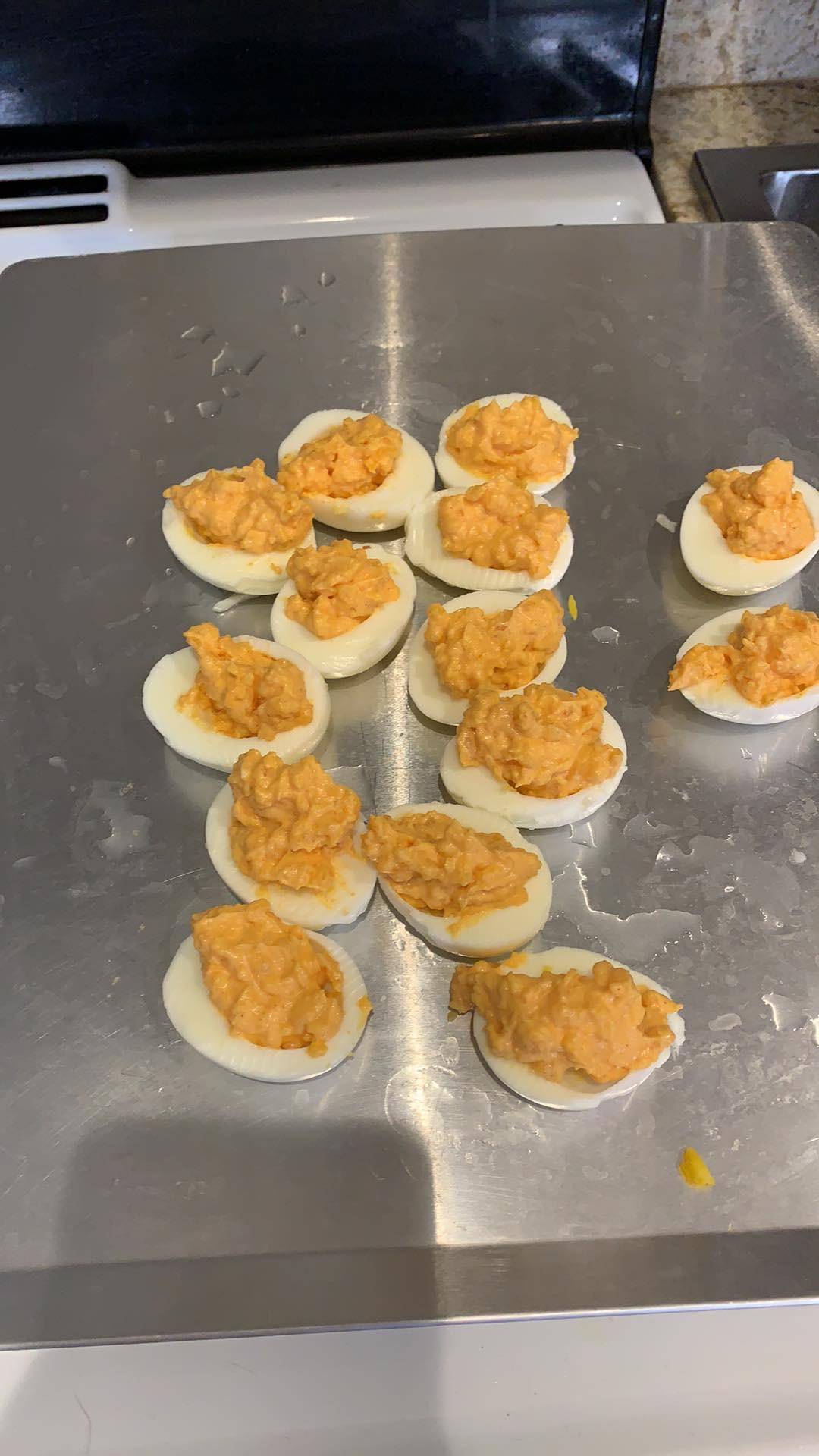 Made deviled eggs for the first time. | Scrolller