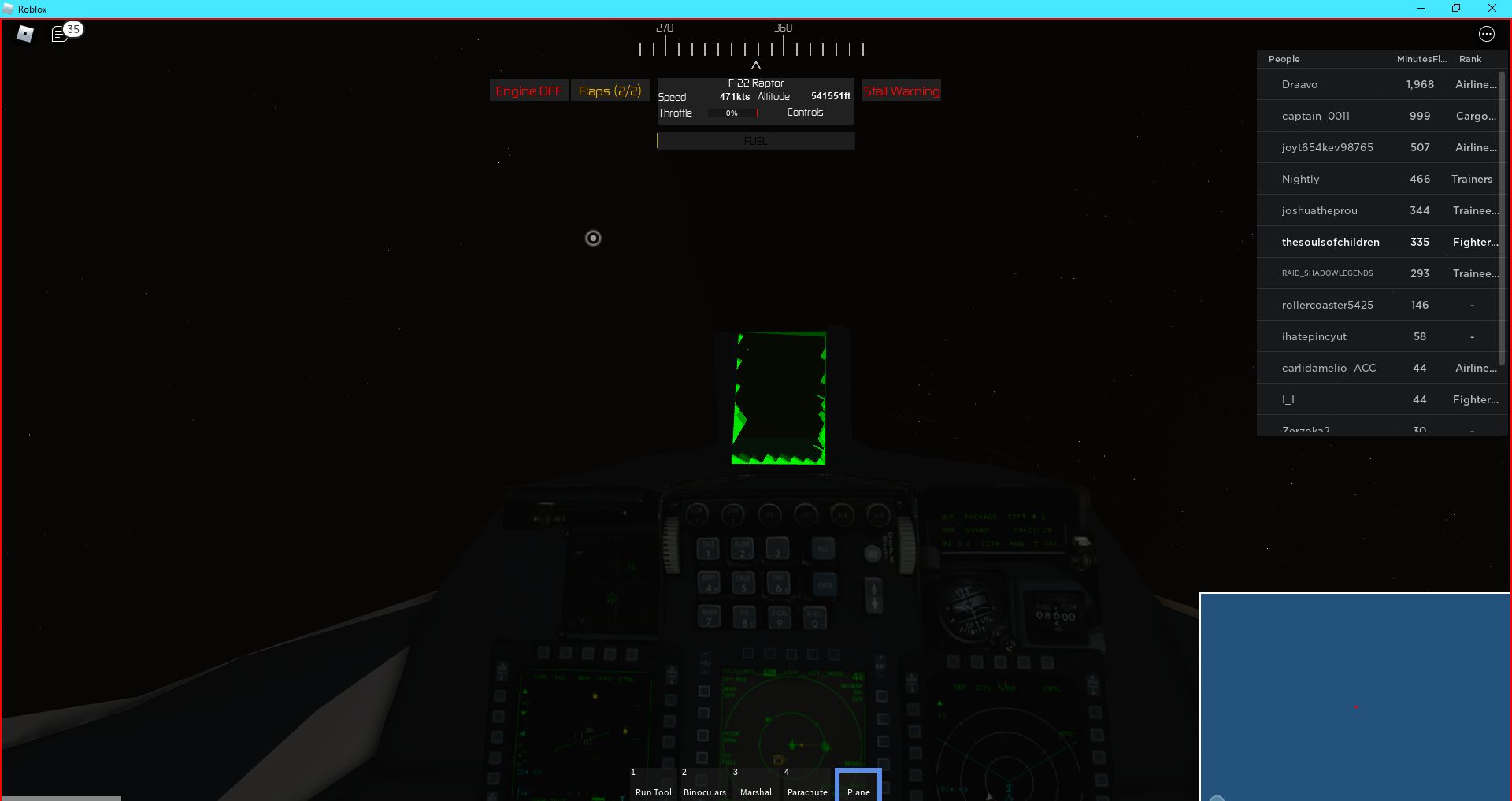 made it to 500,000+ using f22 then fuel ran out ! | Scrolller