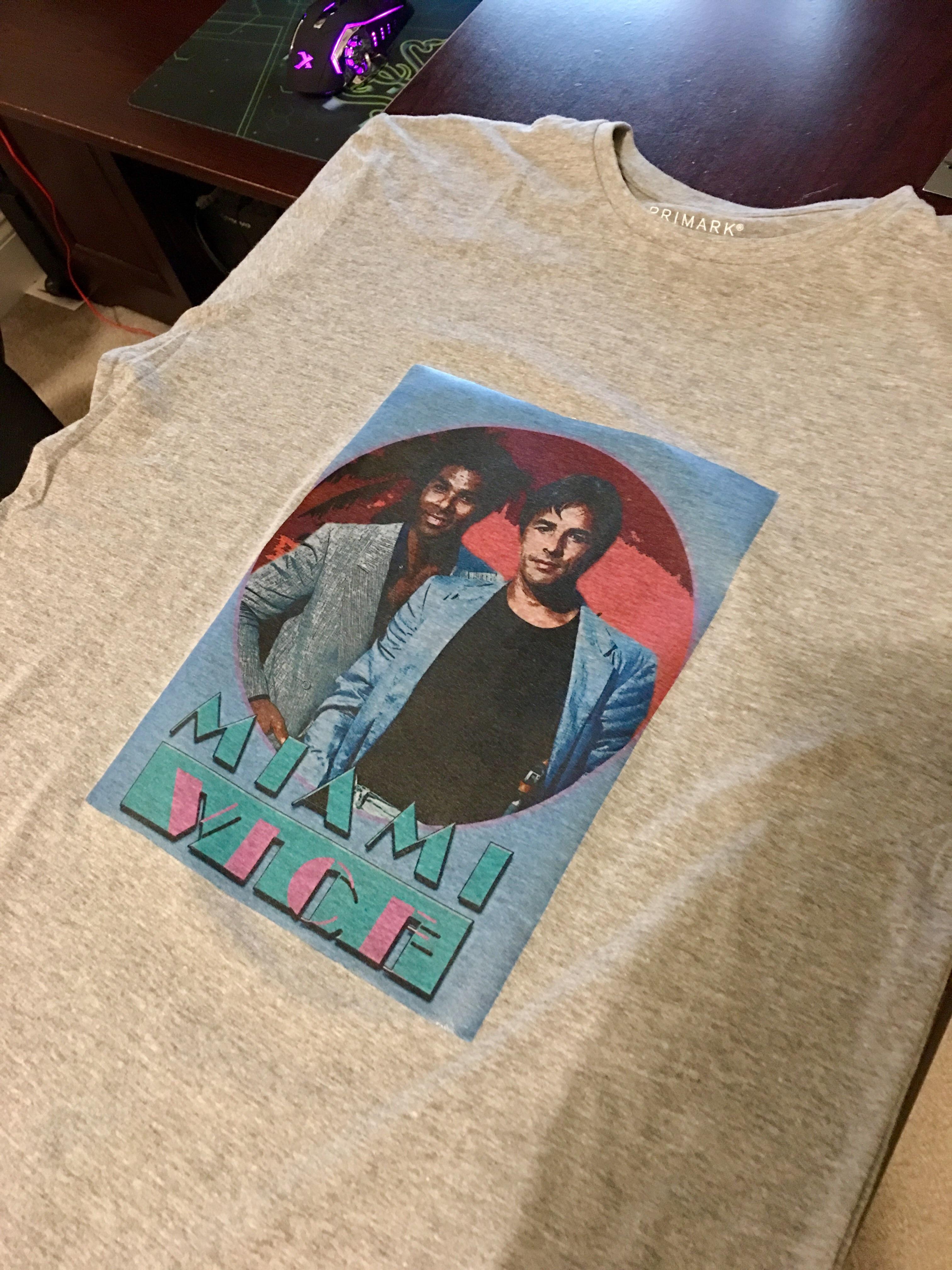 Made my first Miami Vice Tshirt! | Scrolller