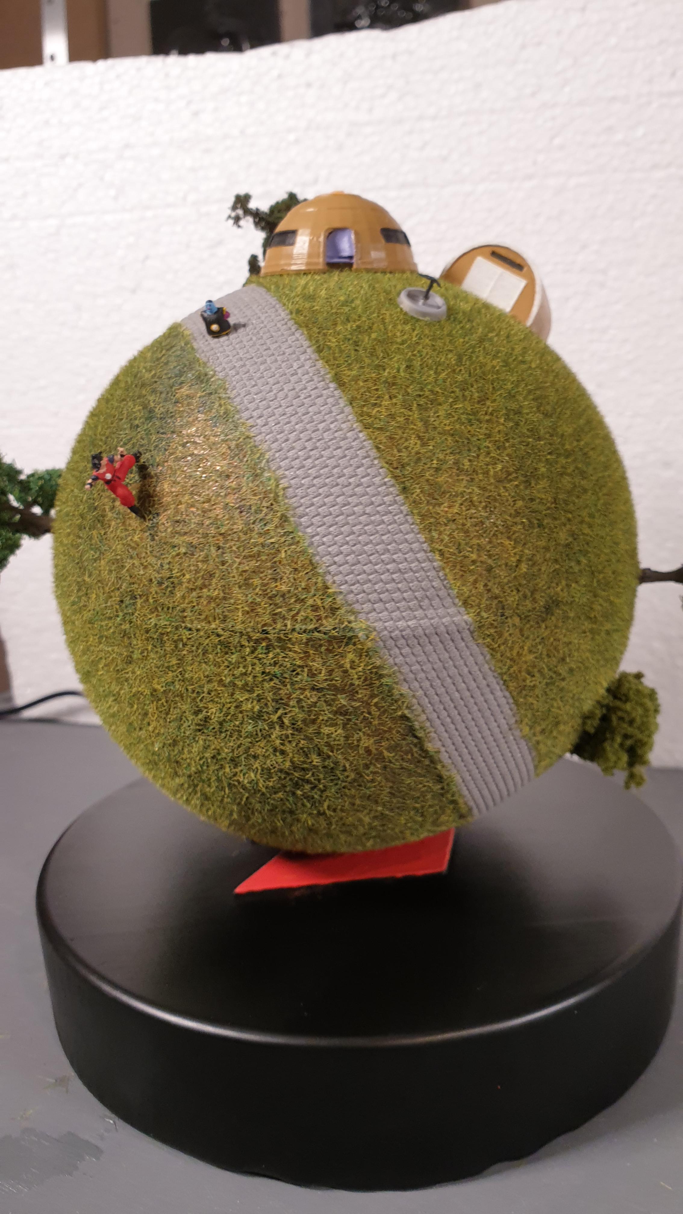 Made my own levitating king kai planet! | Scrolller