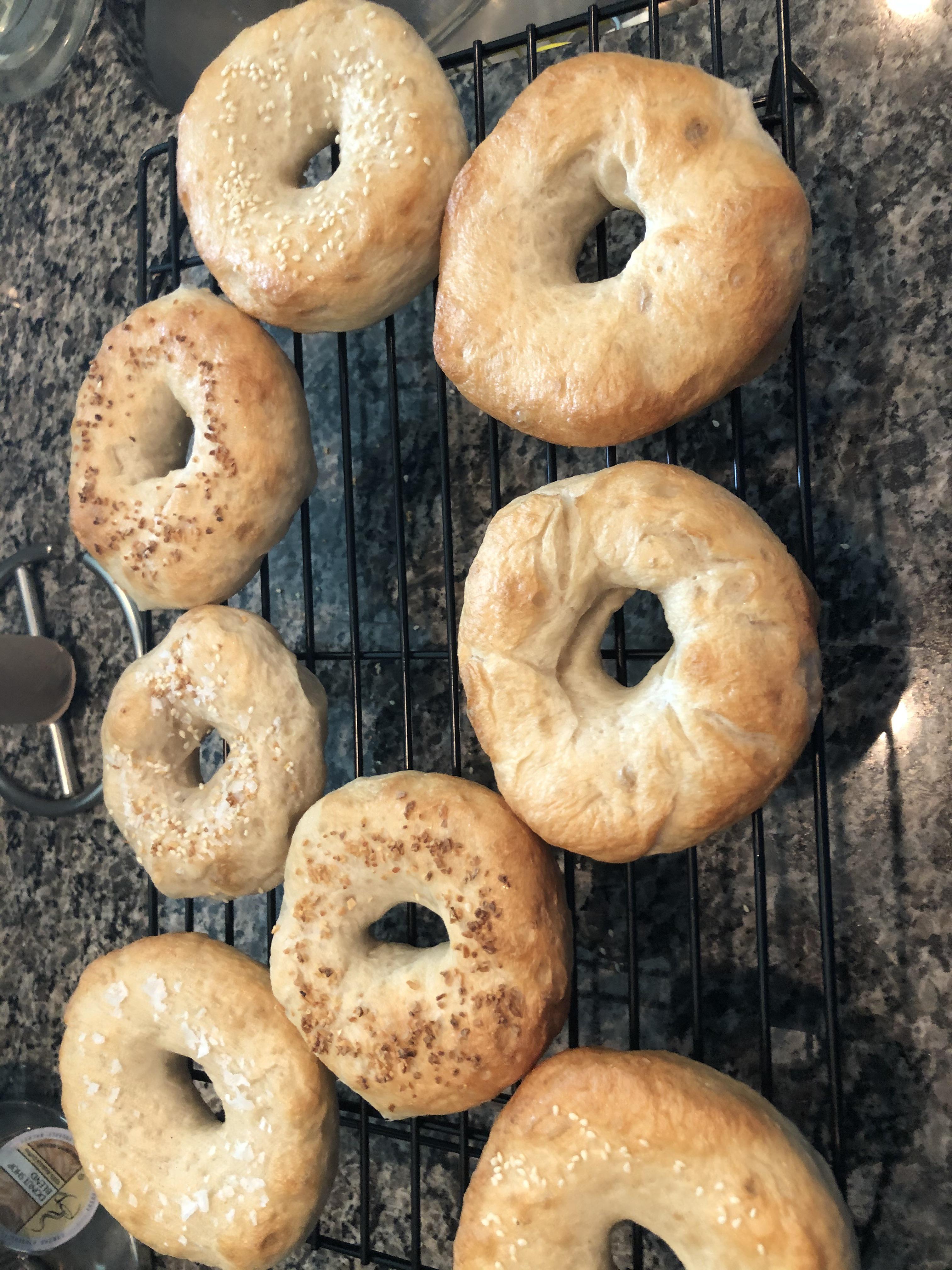 Made some delicious sourdough bagels | Scrolller
