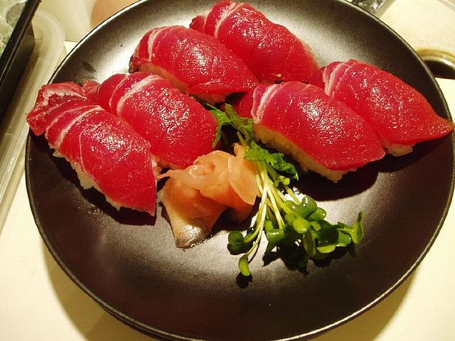 Maguro sushi for the saturday night fever. | Scrolller