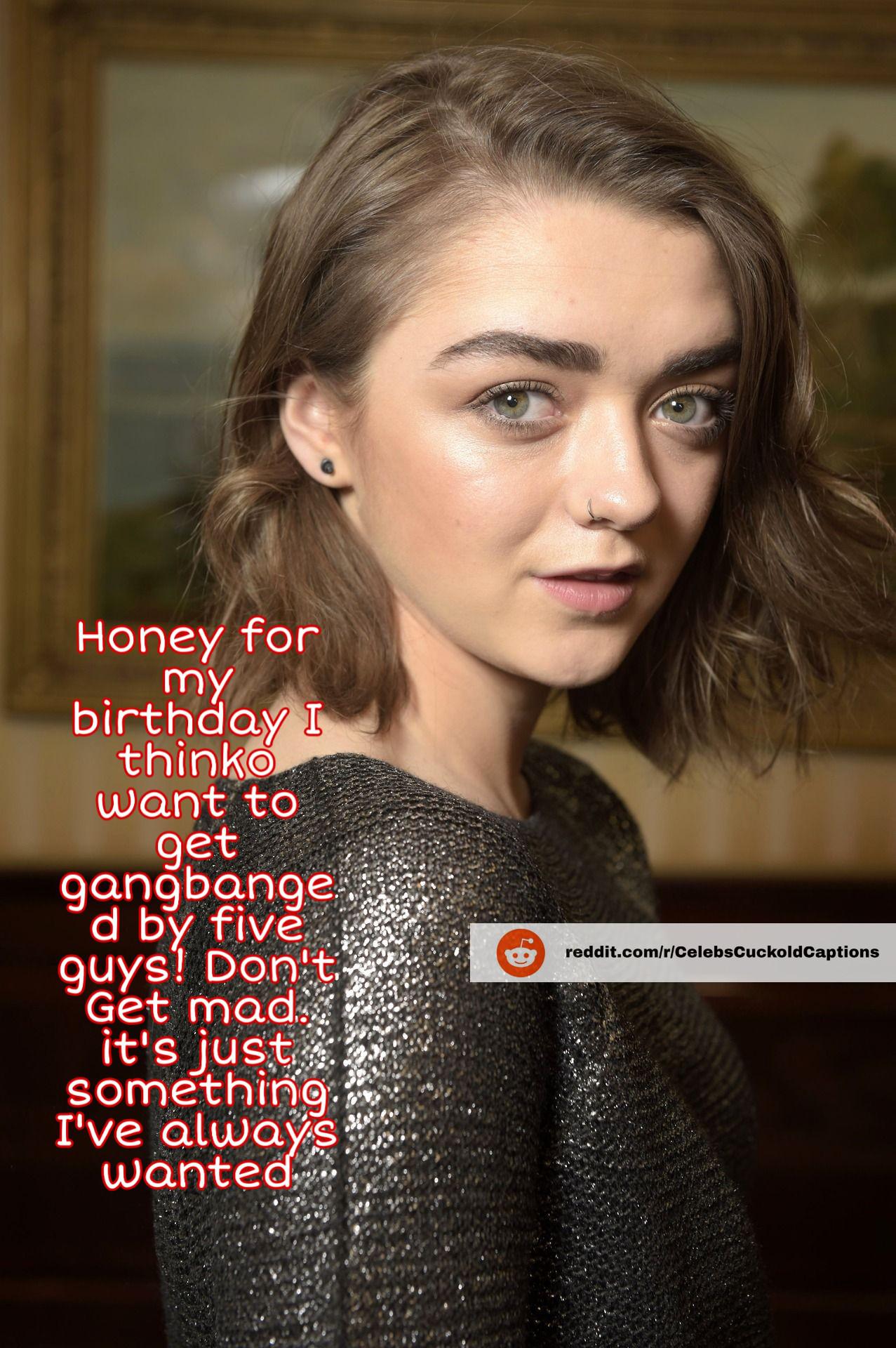 Maisie Williams Femdom Chastity Caption | Scrolller Maisie Williams Femdom Chastity Caption | Scrolller