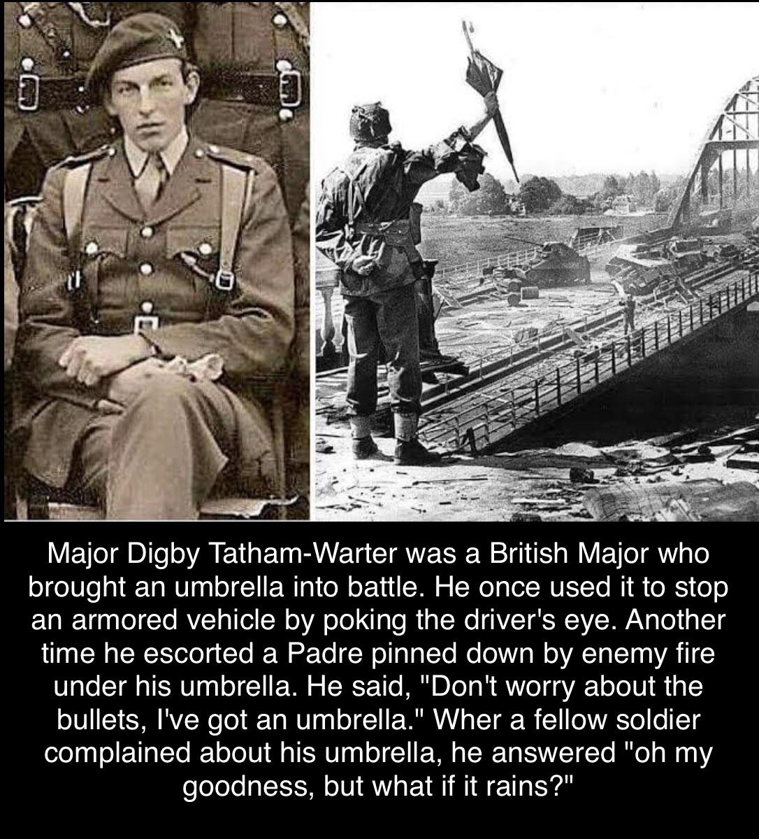 Major Digby , the cool warrior of WW2 . | Scrolller