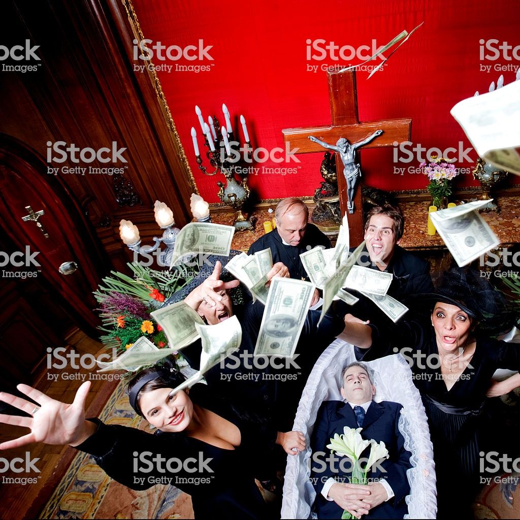 Make it rain on this coffin | Scrolller