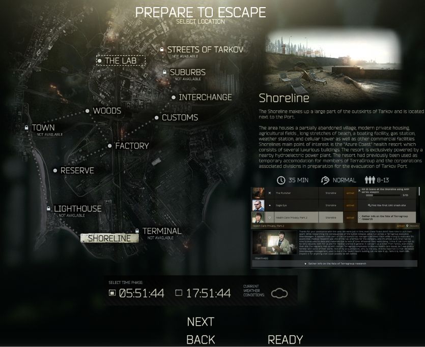 Make the quests for the zone show up when selecting a map | Scrolller