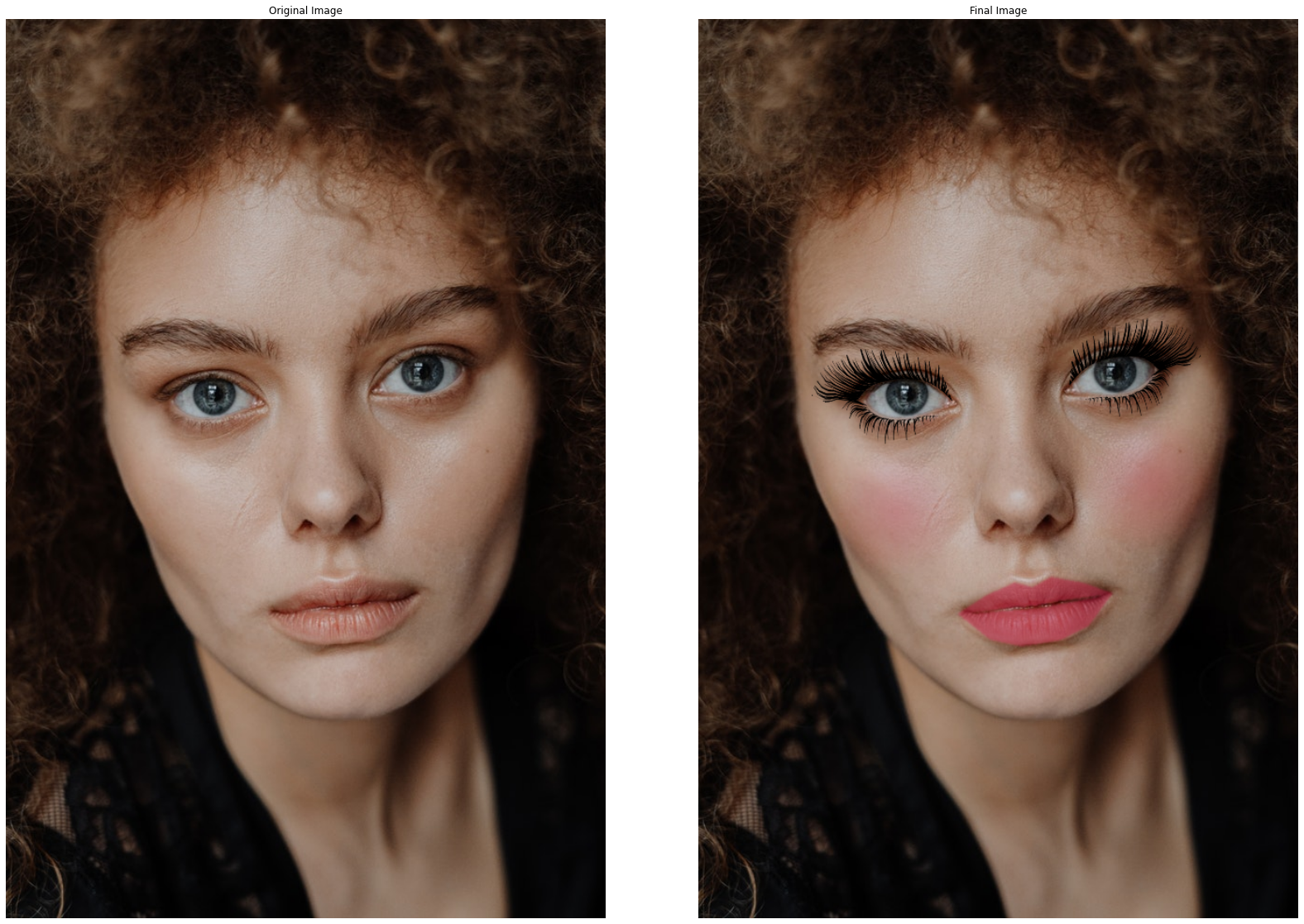 Makeup app using openCV and dlib [Project] | Scrolller