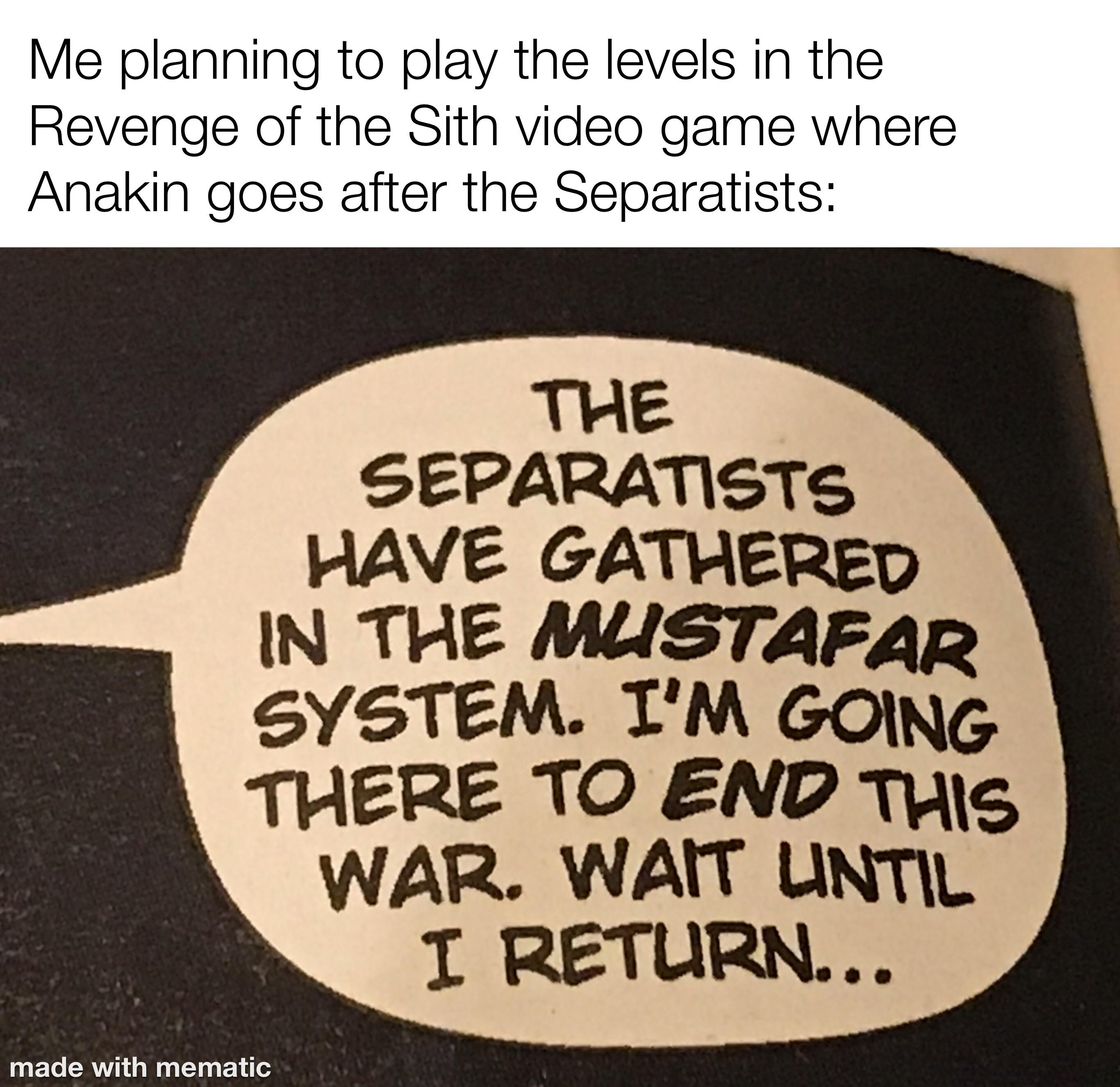 Making a meme of every line of the ROTS comic: post 462 | Scrolller