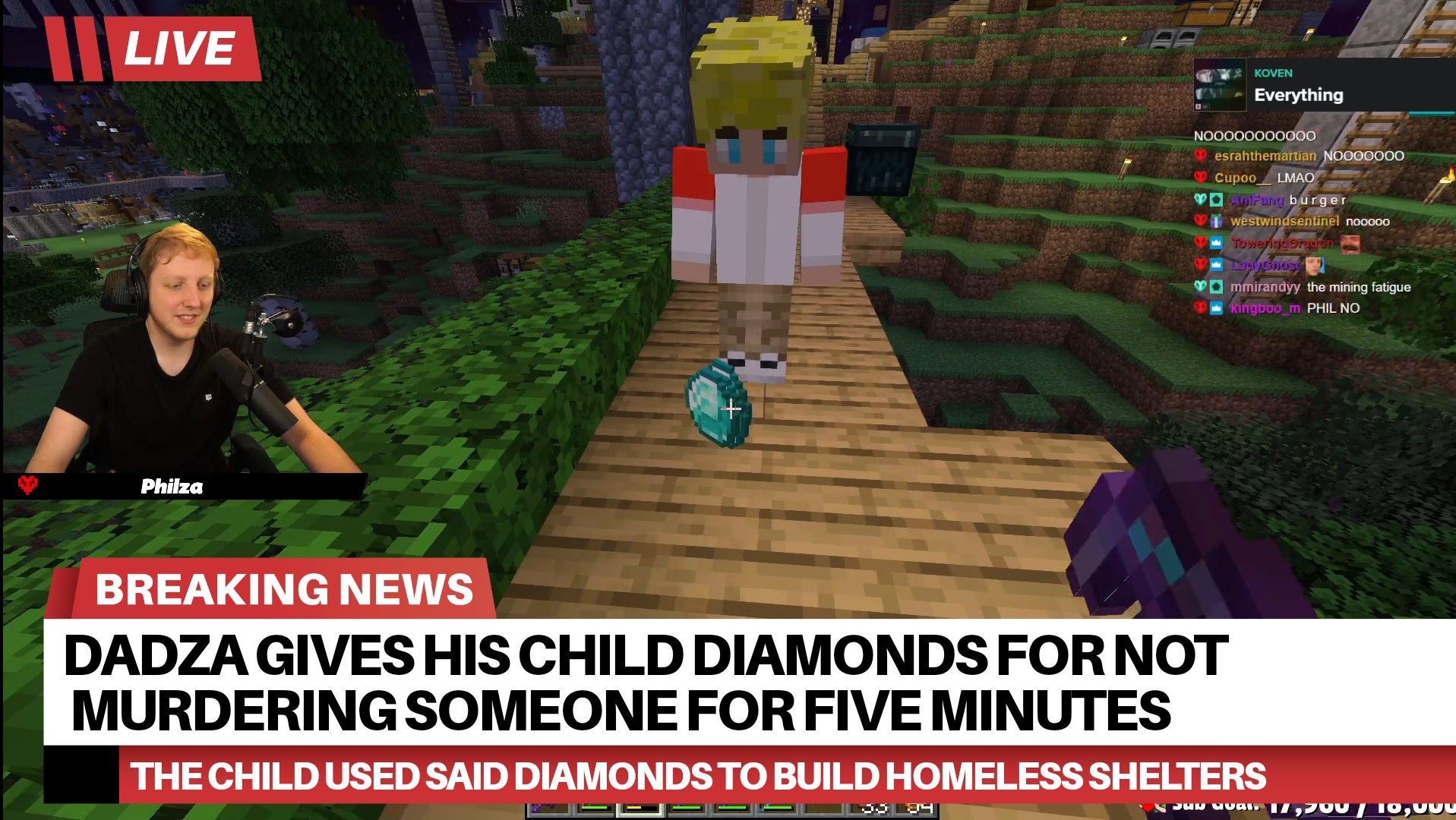 Making bad headlines of the dream smp day 16 | Scrolller