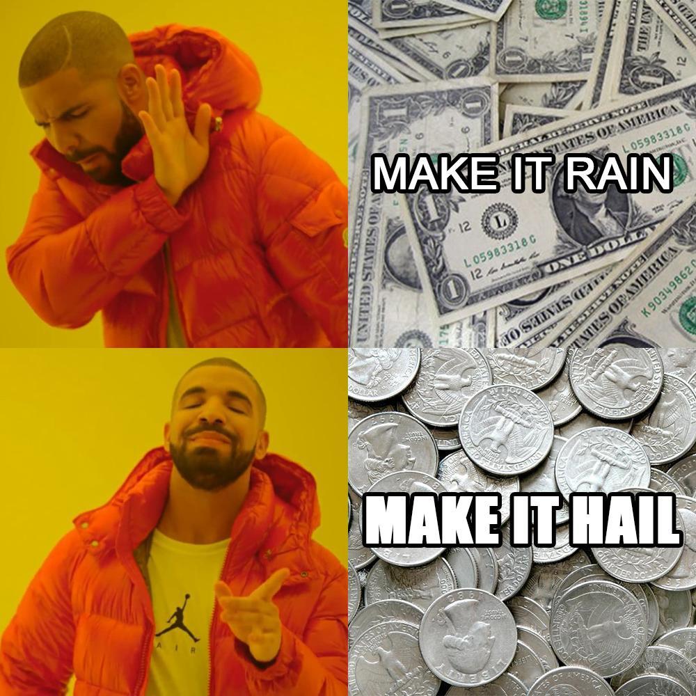 Making it rain | Scrolller