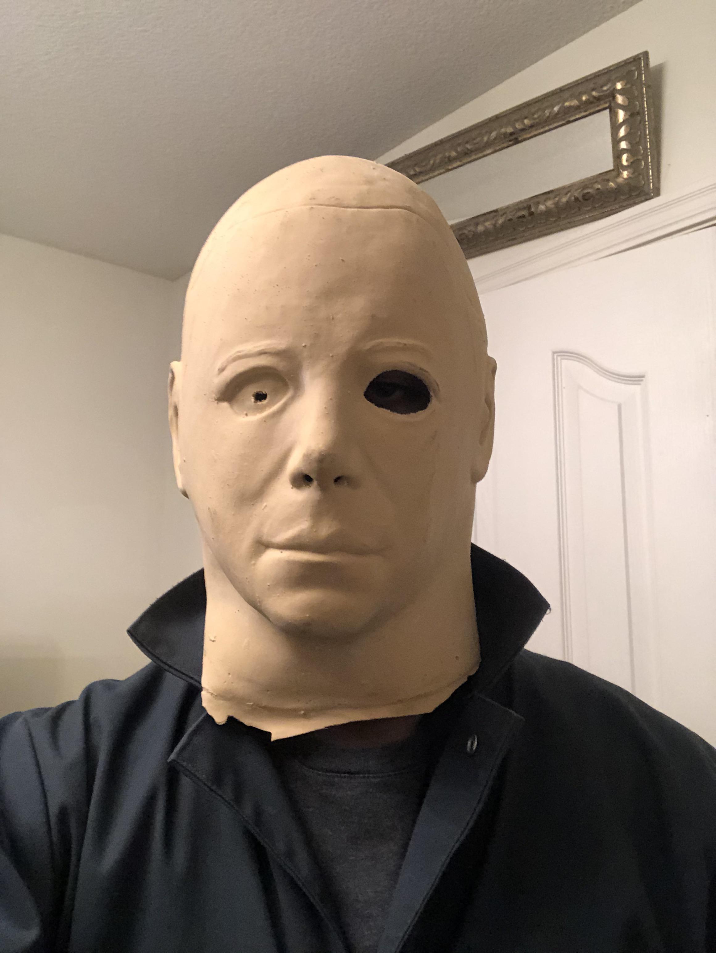 Making progress on my Michael Myers blank. | Scrolller