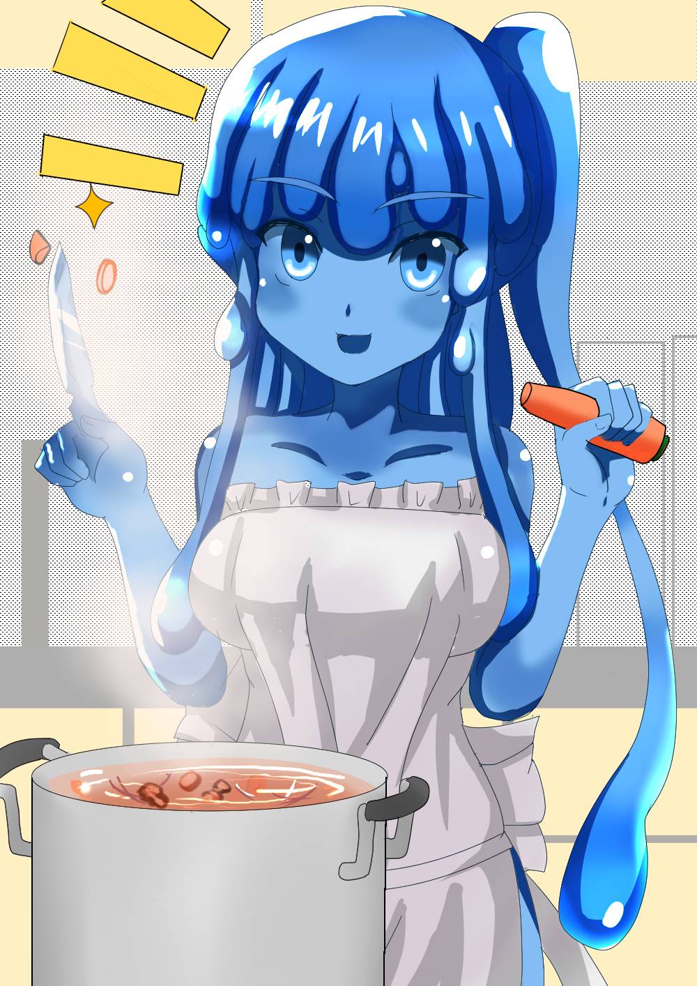 Making Stew (Daily Slime Girl #98) | Scrolller