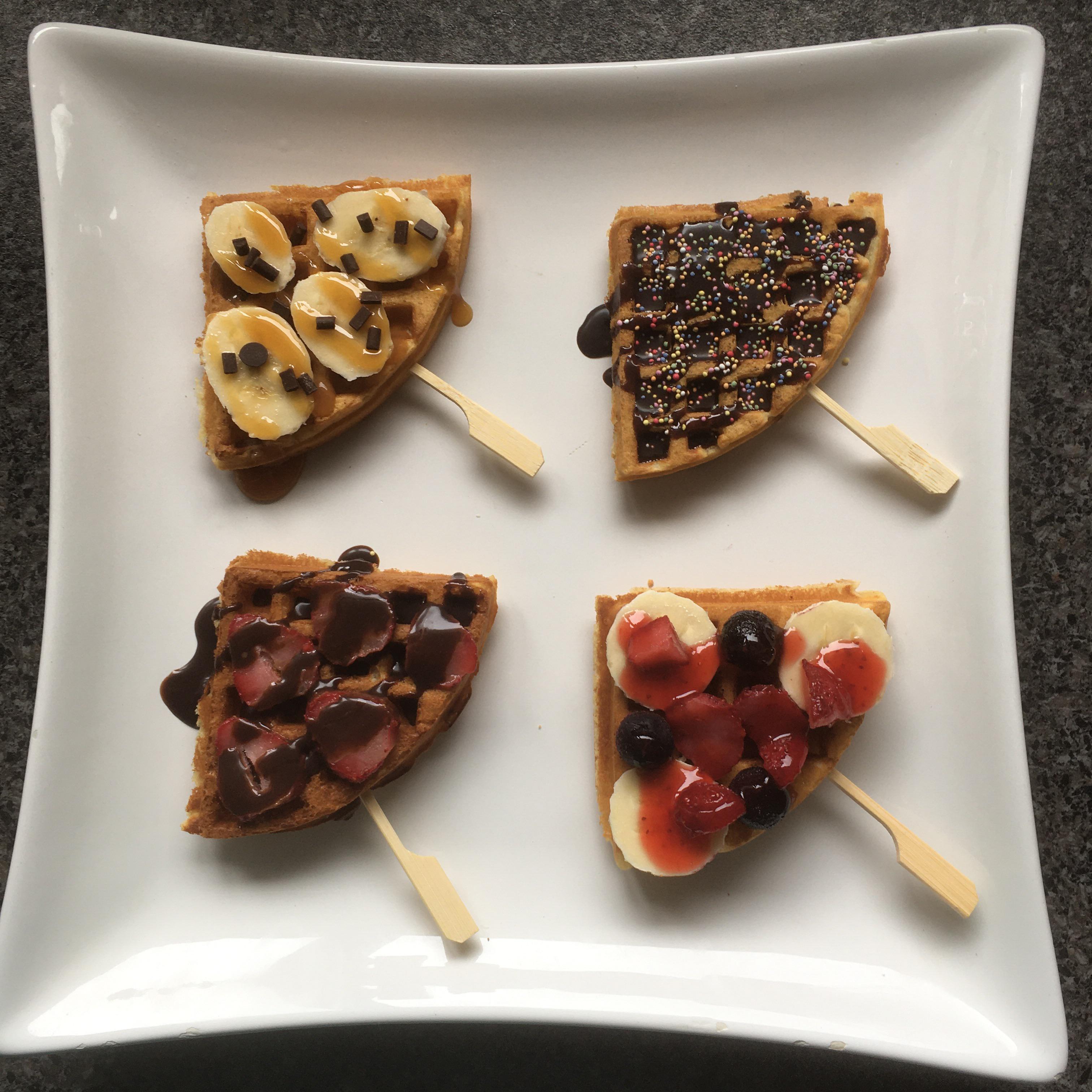 Making up new waffle combinations | Scrolller