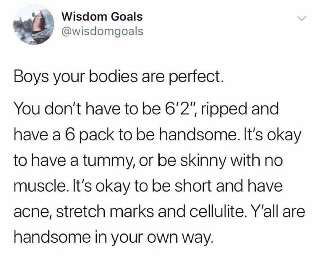male body positivity :) | Scrolller