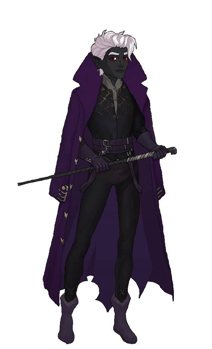 Male Drow concept art (Forgotten Realms) | Scrolller