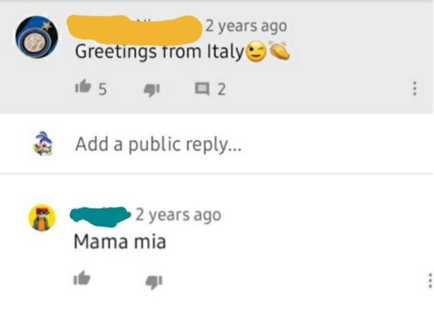 Mama Mia Scrolller