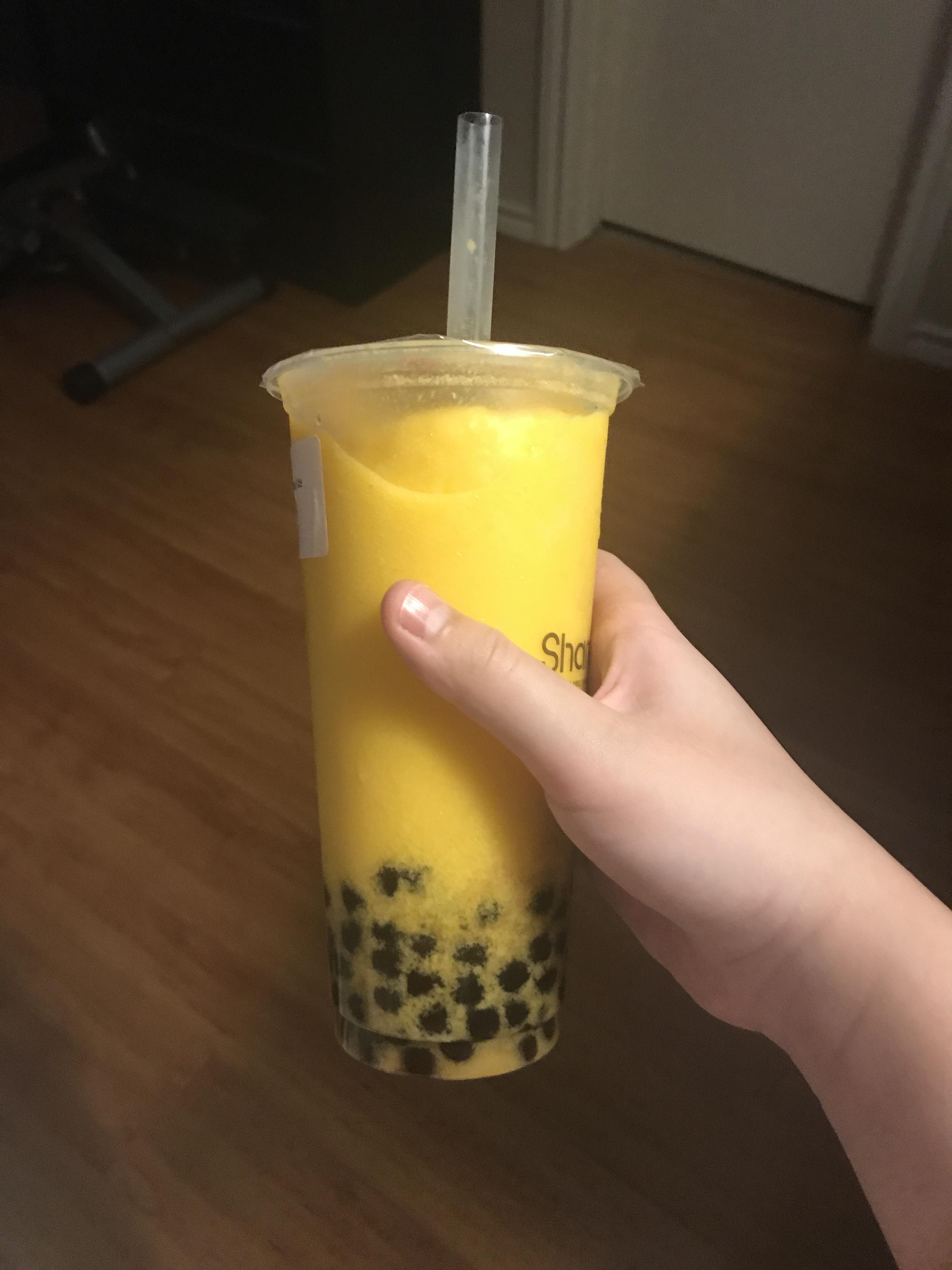 ♡︎ Mango Smoothie with Icecream and Boba ♡︎ | Scrolller