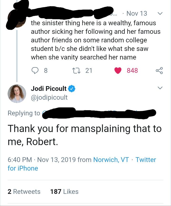 Mansplaining is pointing out abusive behavior | Scrolller