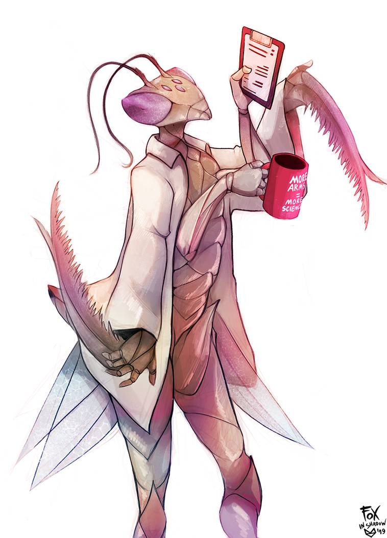 Mantis by 'FoxInShadow' | Scrolller