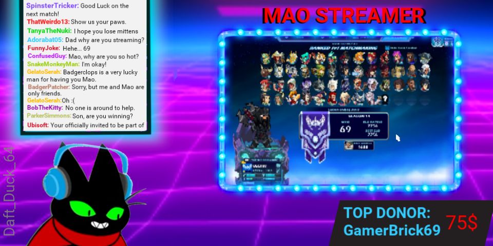 Mao the streamer | Scrolller