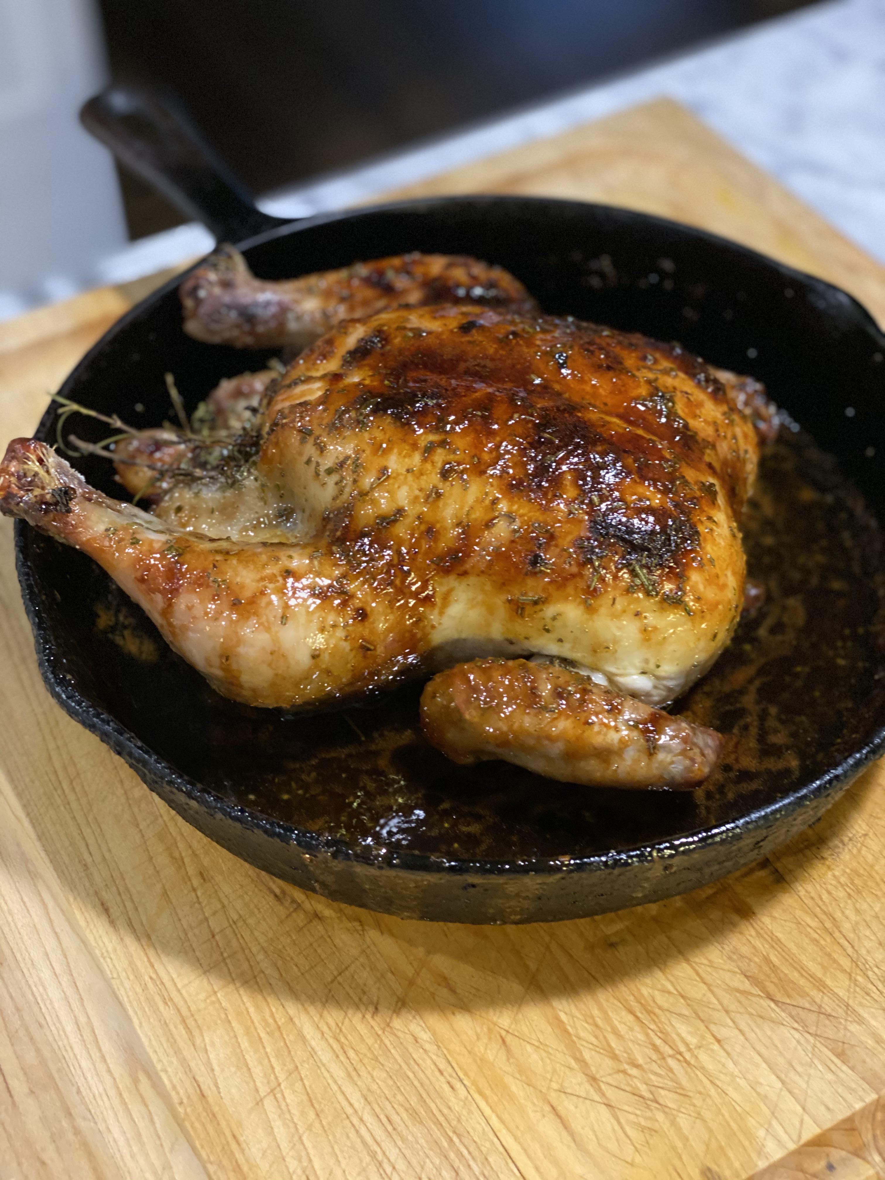 Maple Rosemary Roast Chicken | Scrolller