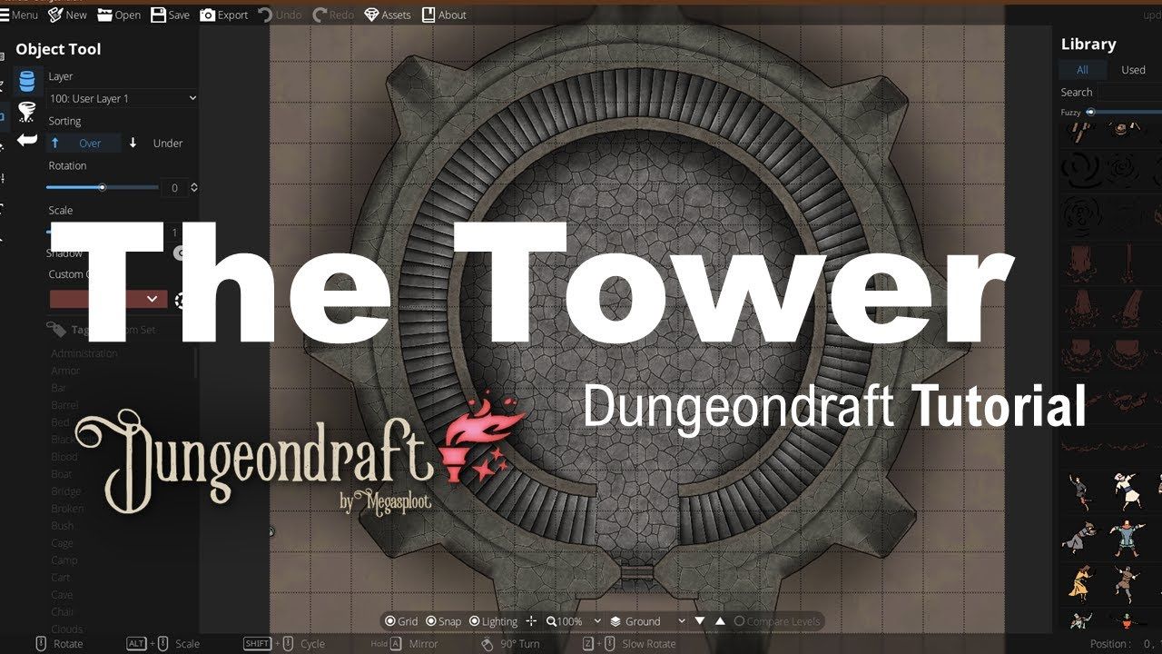 Mapmaking Tutorial Creating The Tower Tutorial Scrolller