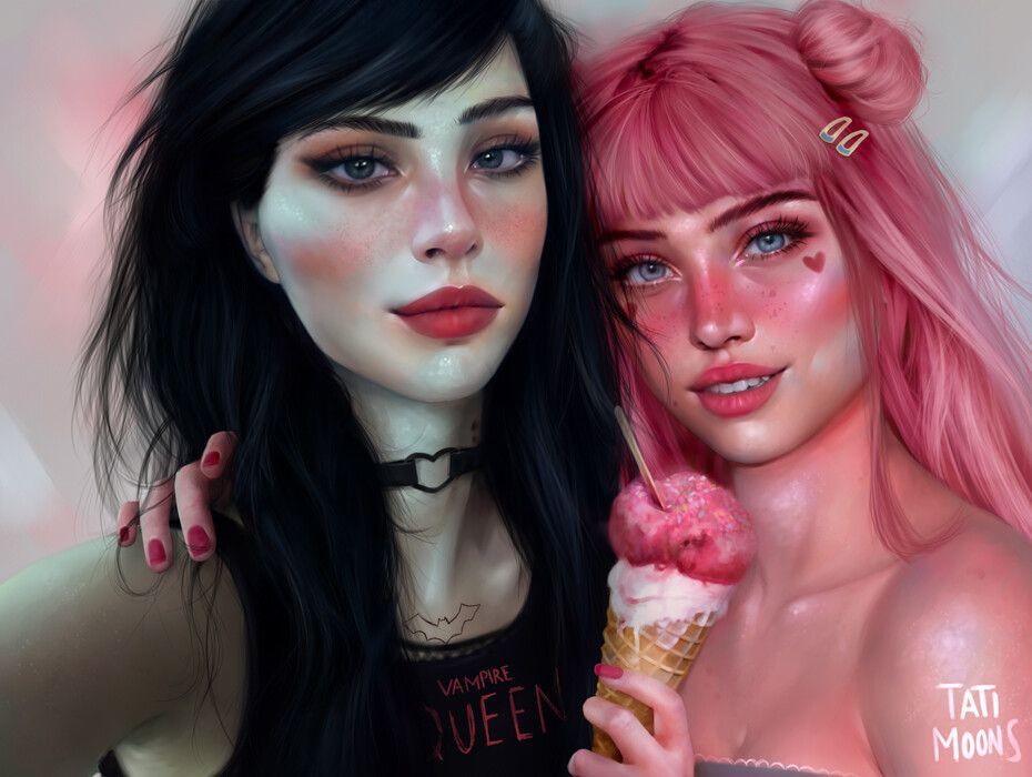 Marceline x PBG by Tati Moons | Scrolller