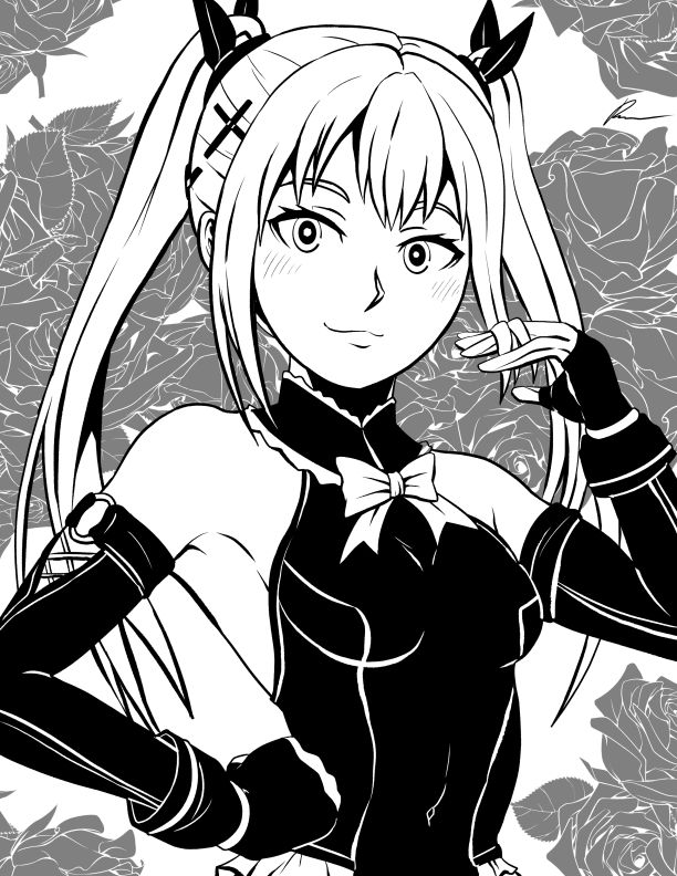 Marie Rose Sketch Scrolller